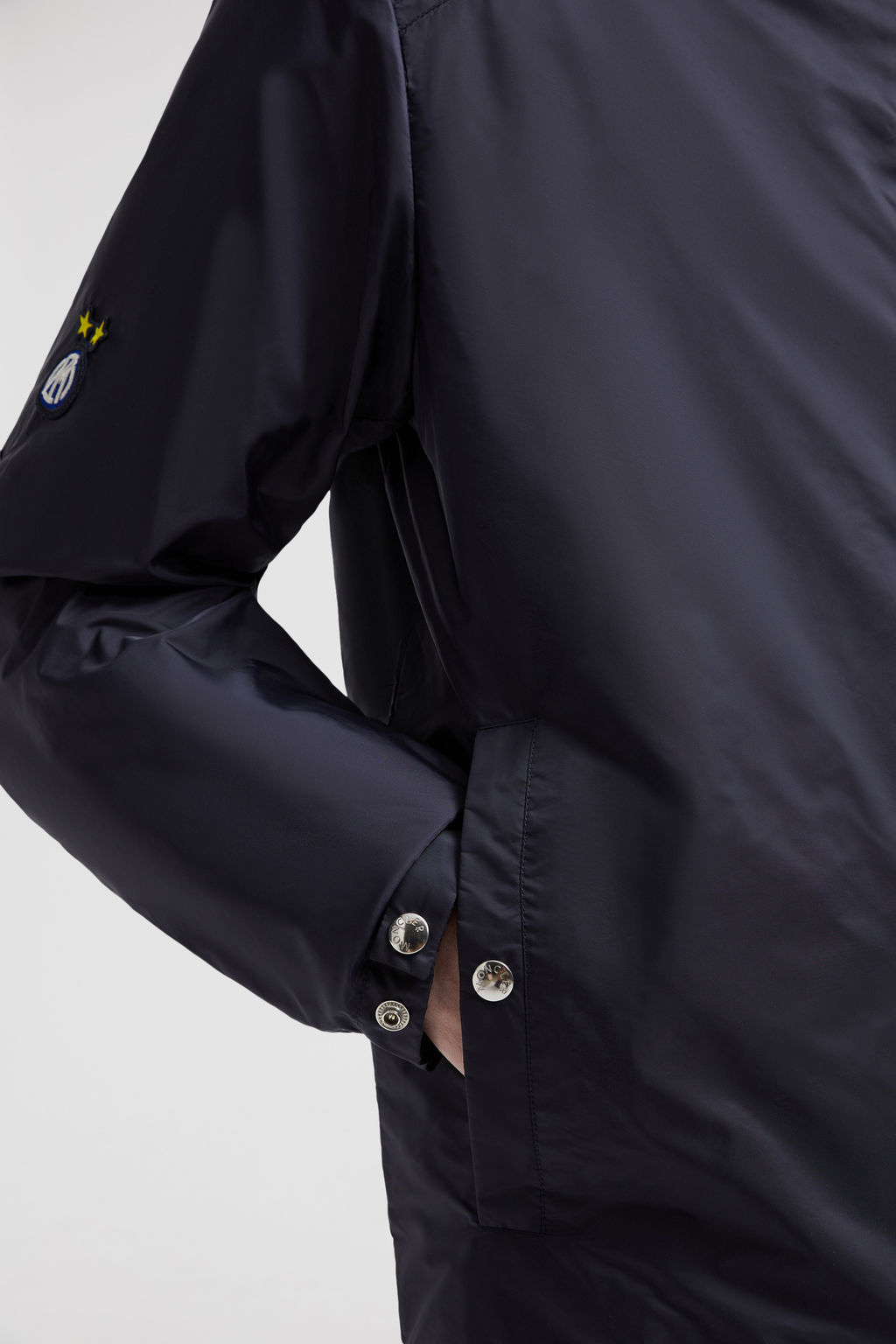 Blue Inter x Moncler Etiache Rain Jacket - Windbreakers & Raincoats for ...
