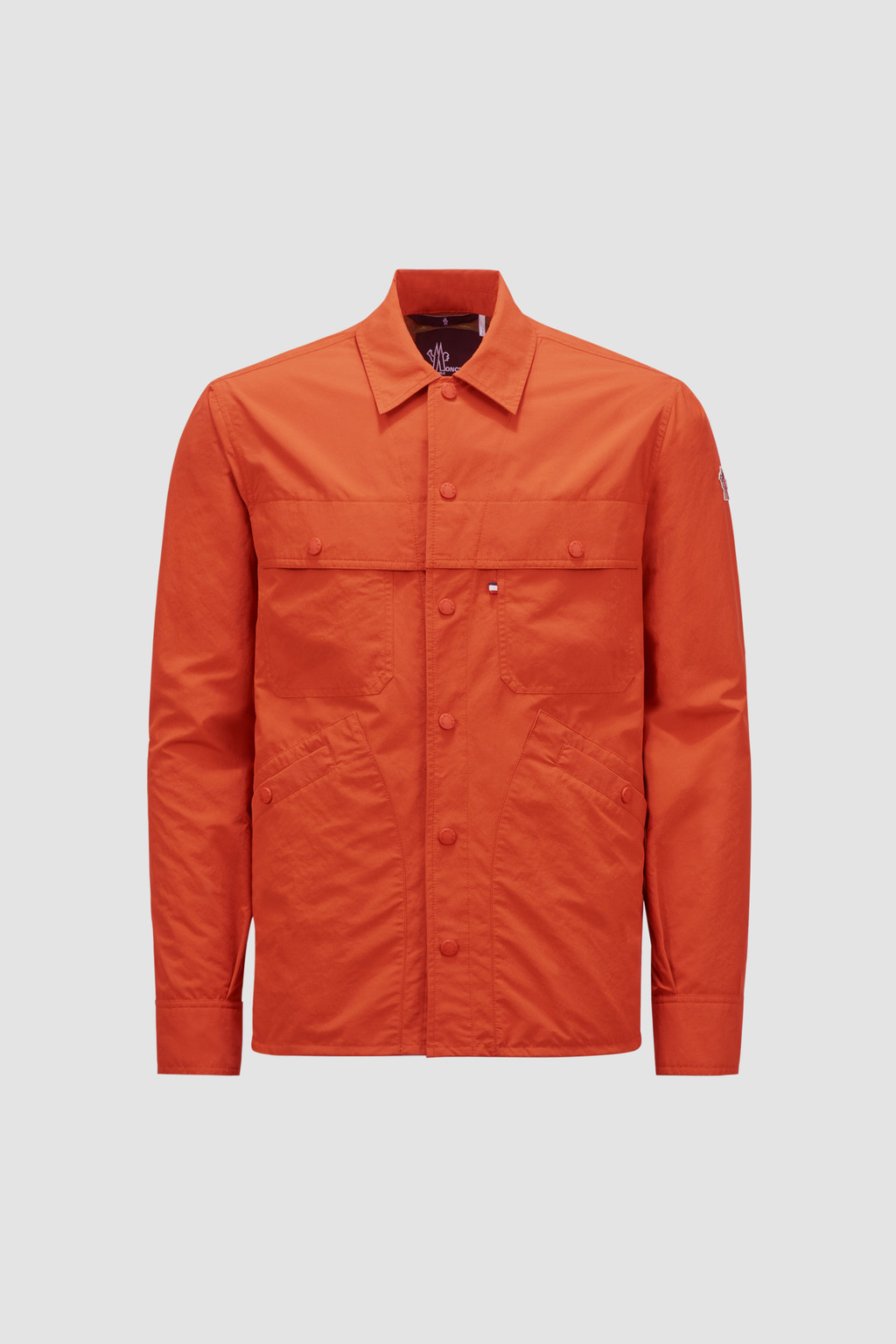 Shacket Nax Orange - Manteaux et vestes Homme | Moncler LU