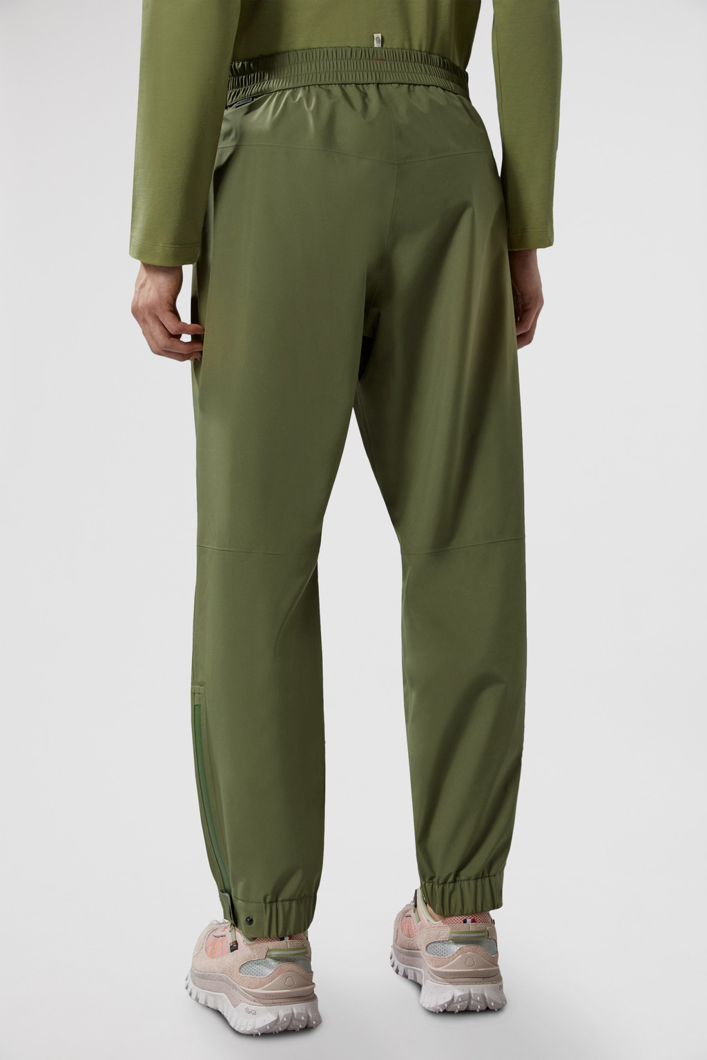 Green Gore-Tex Trousers - Trousers & Shorts for Men | Moncler AT