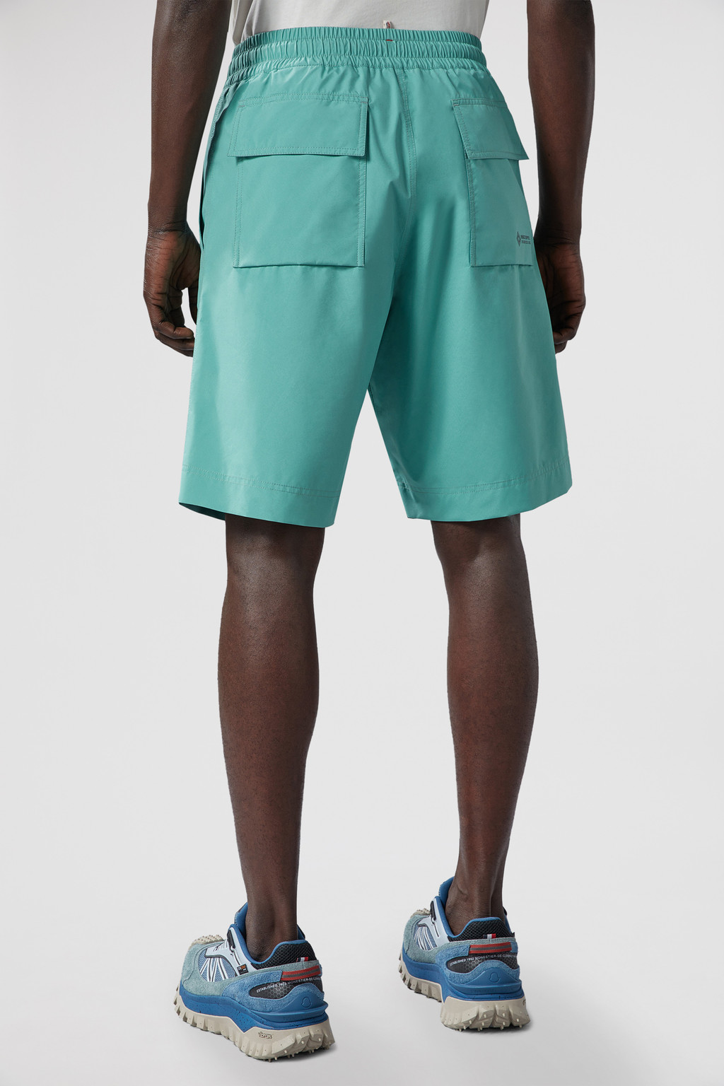 Aqua Green Gore-Tex Shorts - Trousers & Shorts for Men | Moncler HU