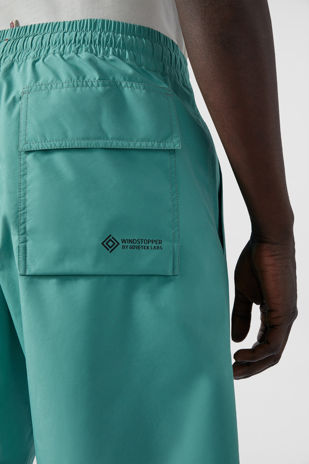 Aqua Green Gore-Tex Shorts - Trousers & Shorts for Men | Moncler HU
