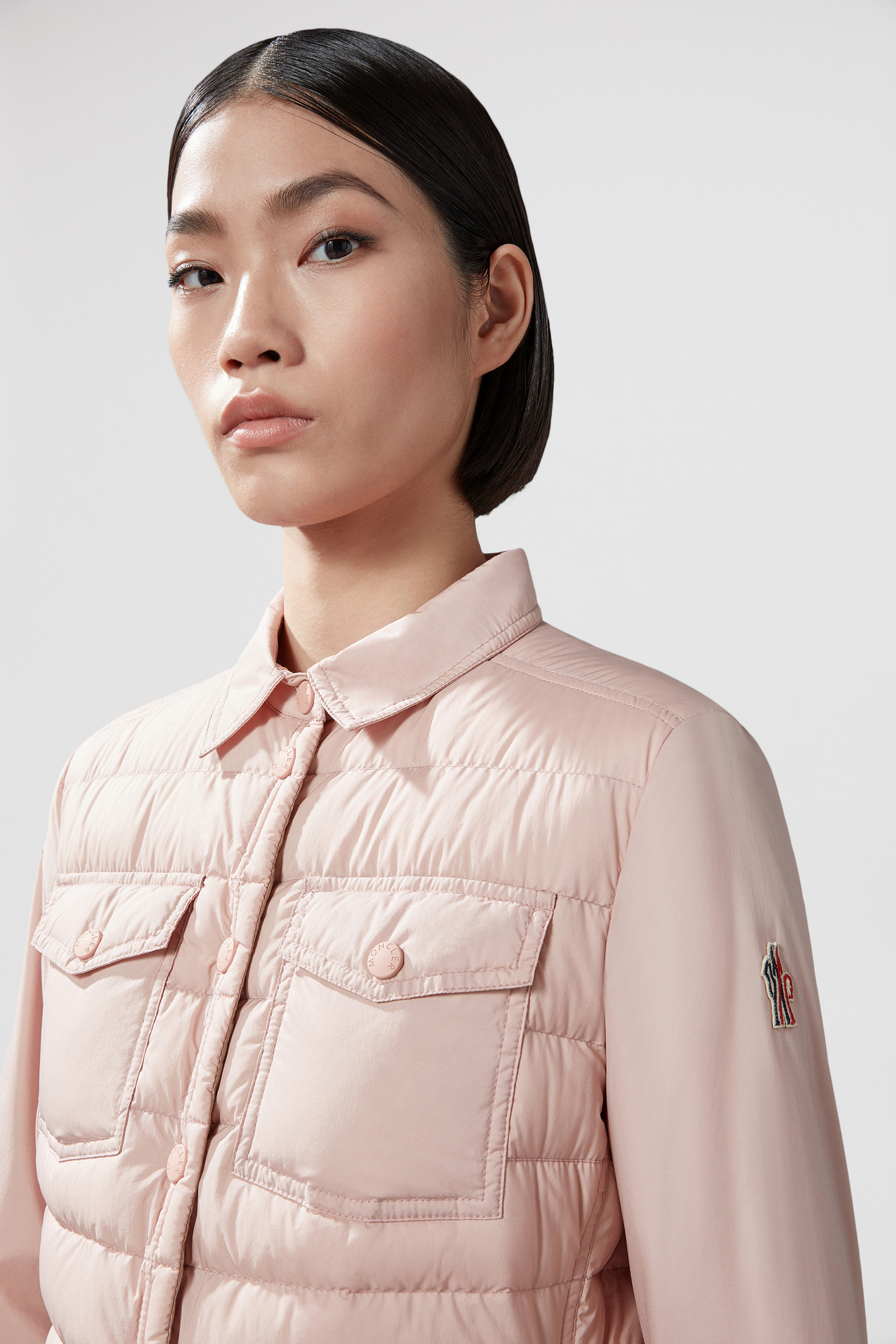 Averau Daunenjacke Hellpink - Kurze Daunenjacken für Damen | Moncler AT