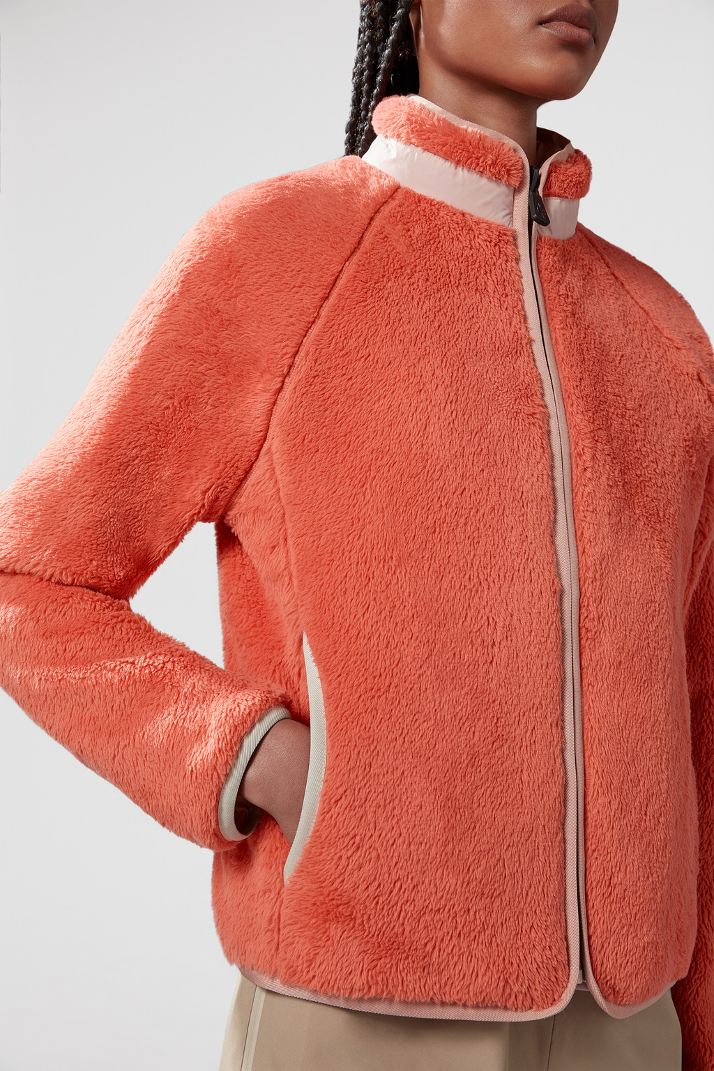 Orange Reversible Sweatshirt - Sweatshirts for Women | Moncler EE