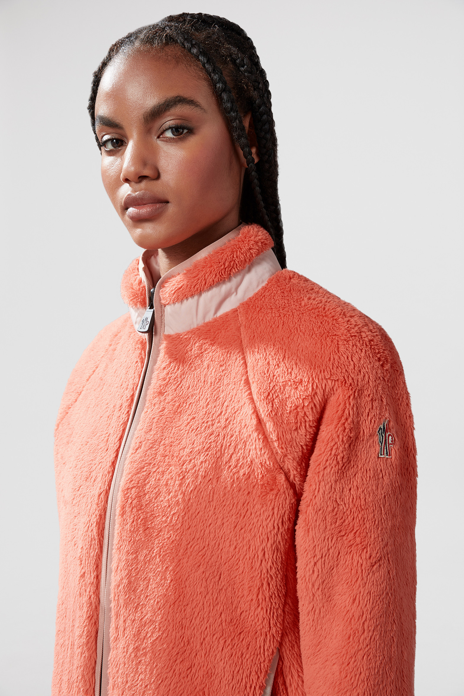 Orange Reversible Sweatshirt - Sweatshirts for Women | Moncler EE