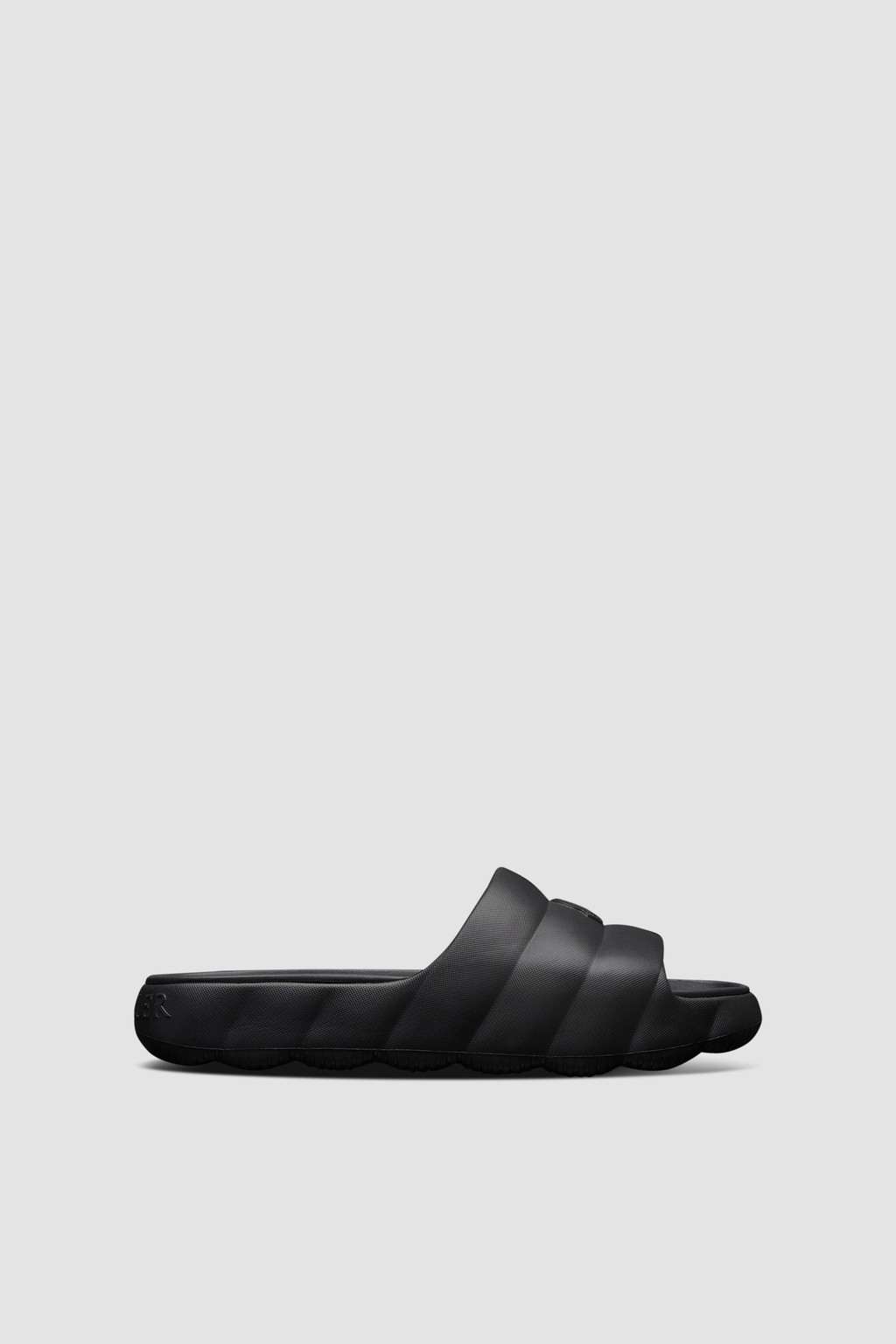 Black Lilo Sliders - Sandals & Sliders for Men | Moncler GR
