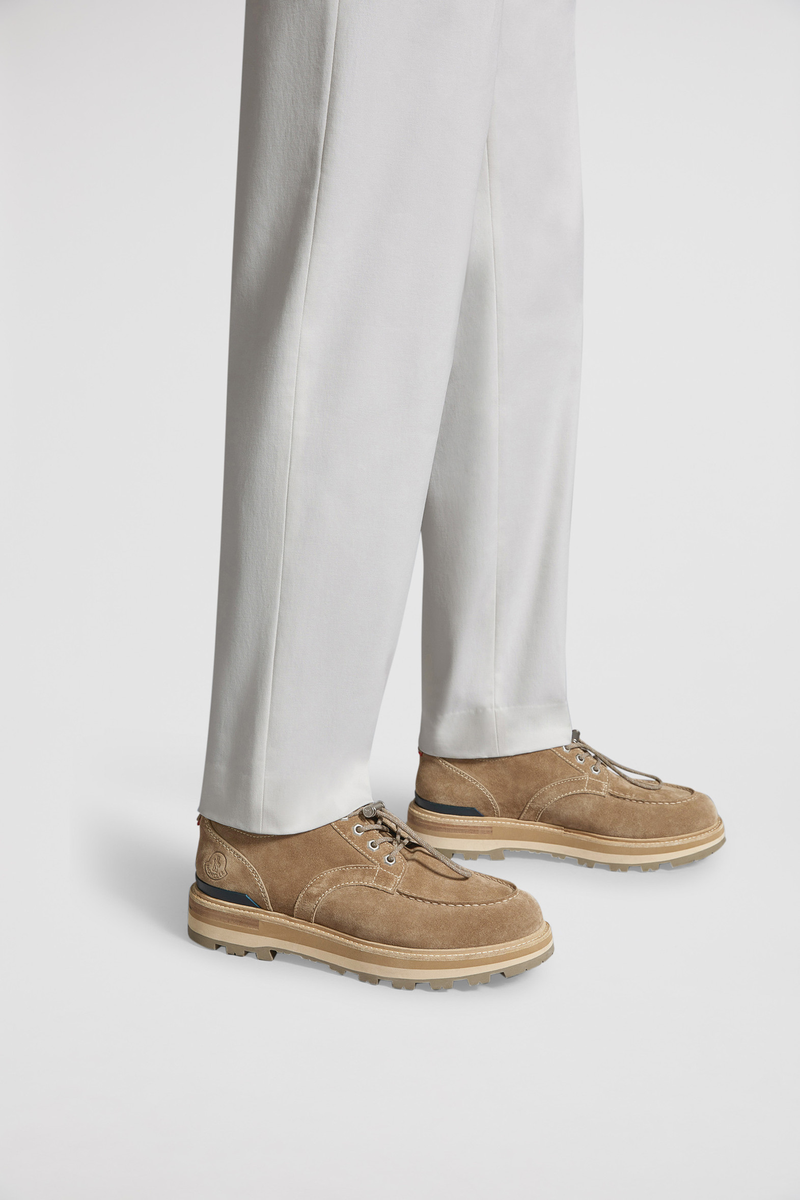Beige Peka City Derby Shoes - Sneakers for Men | Moncler LT