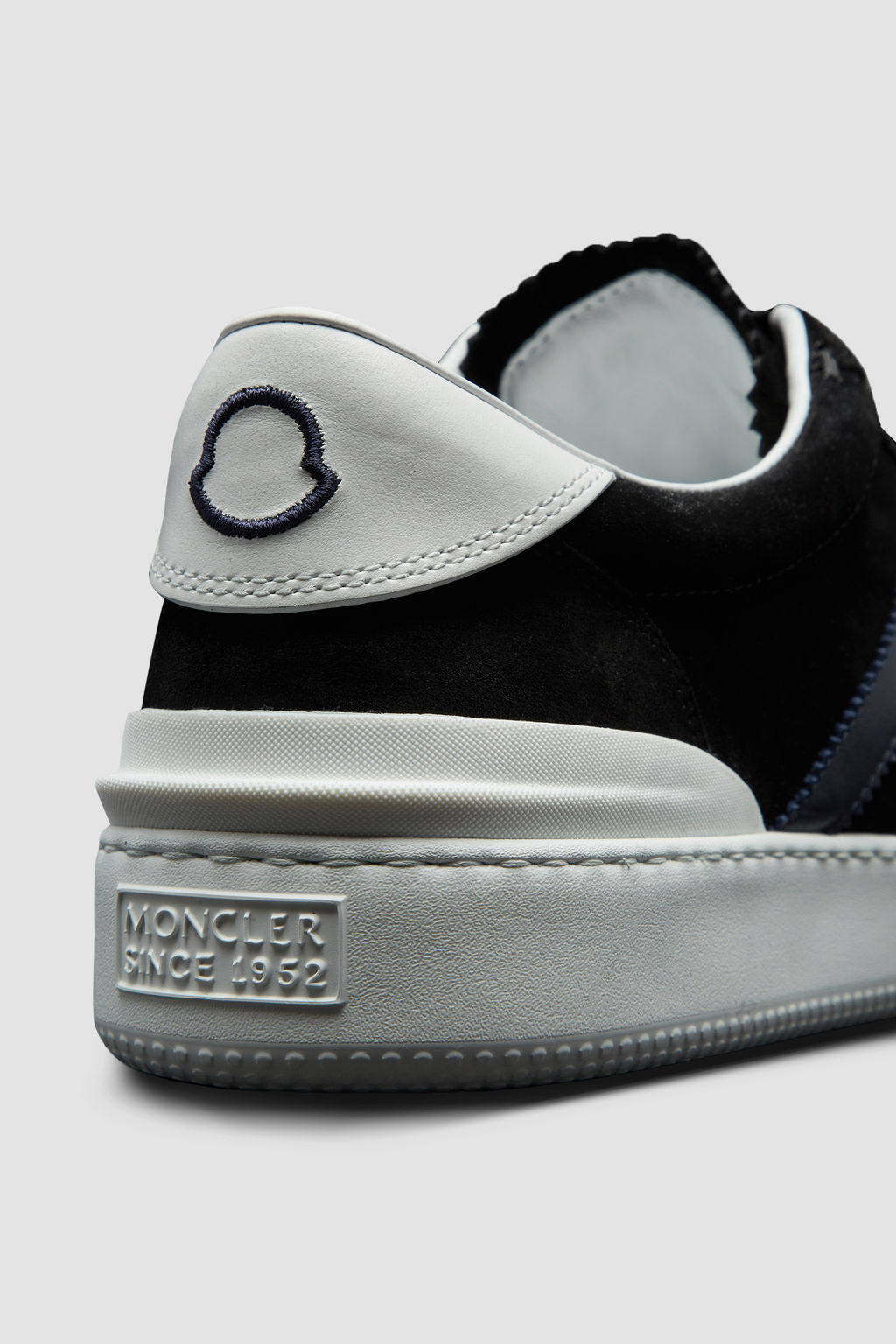 Black & White Monaco M Trainers - Sneakers for Men | Moncler GB