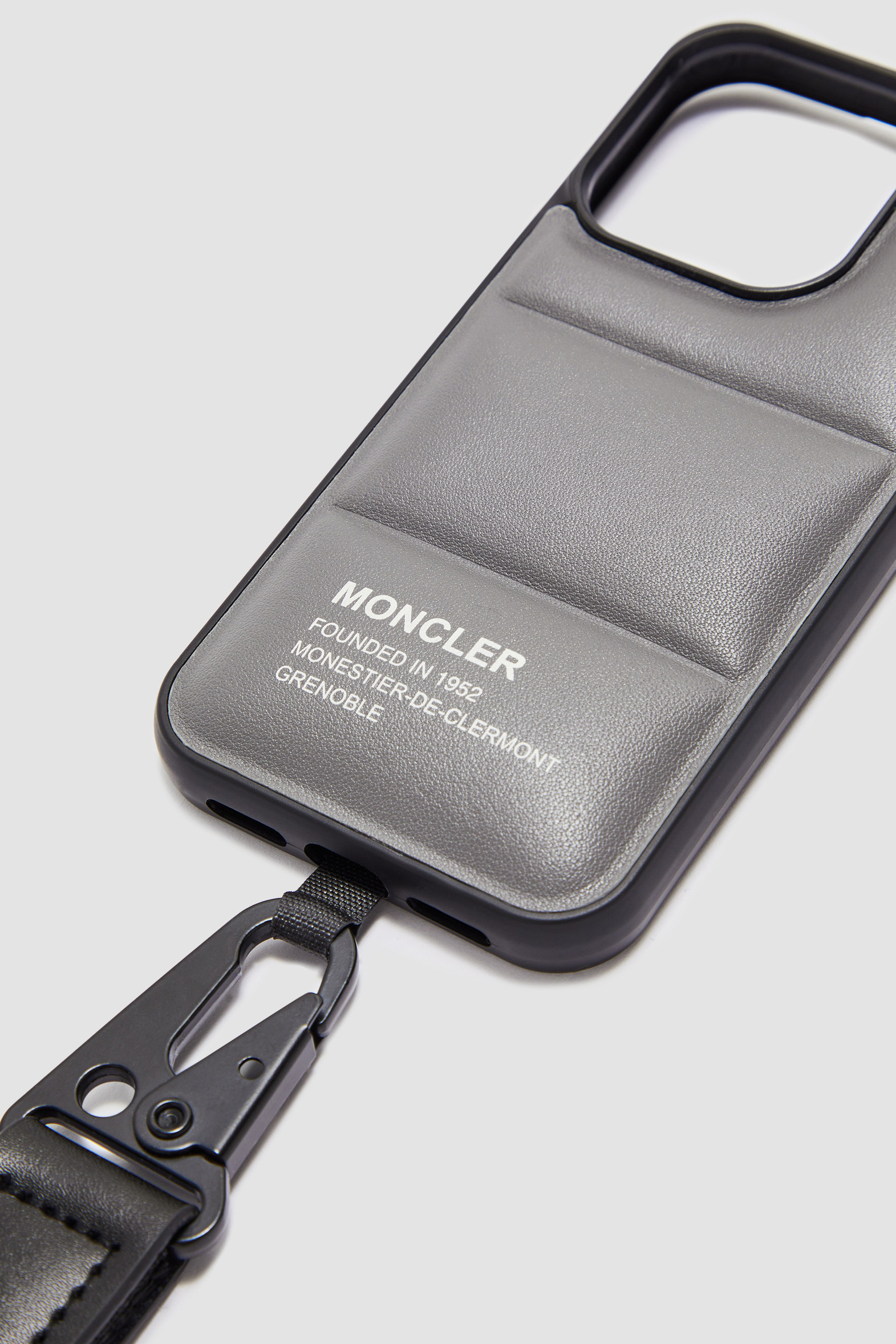 Dark Gray Nakoa Leather Phone Case - Bags & Small Accessories for Men ...