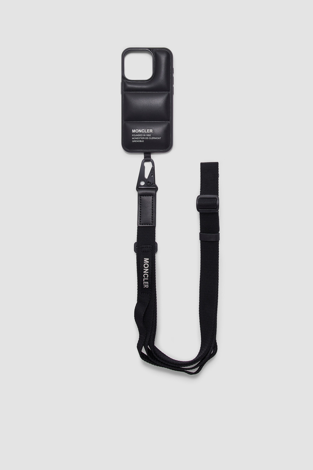 Black Nakoa Leather Phone Case - for Moncler | Moncler SG