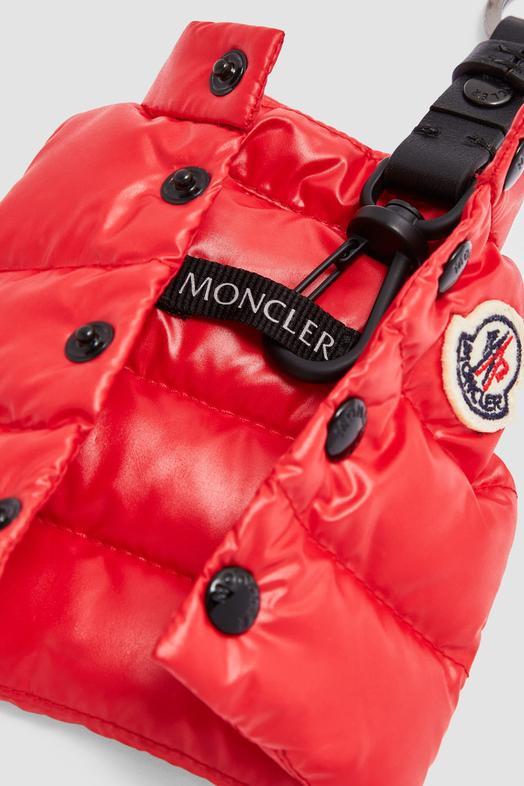 Red Vest-Shaped Key Ring - Bags & Small Accessories for Men | Moncler US