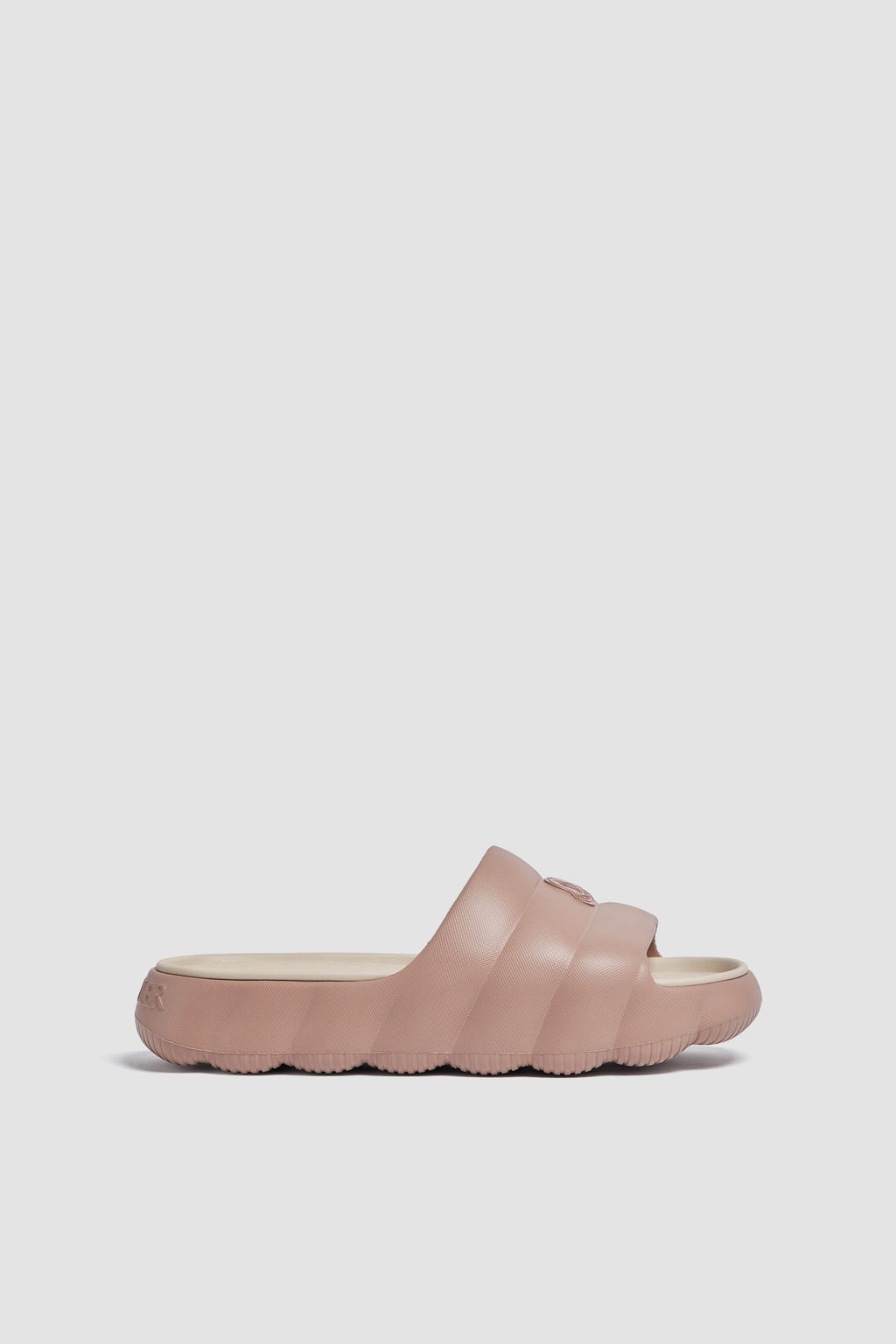 White Mon Slides - Sandals & Sliders for Women | Moncler US