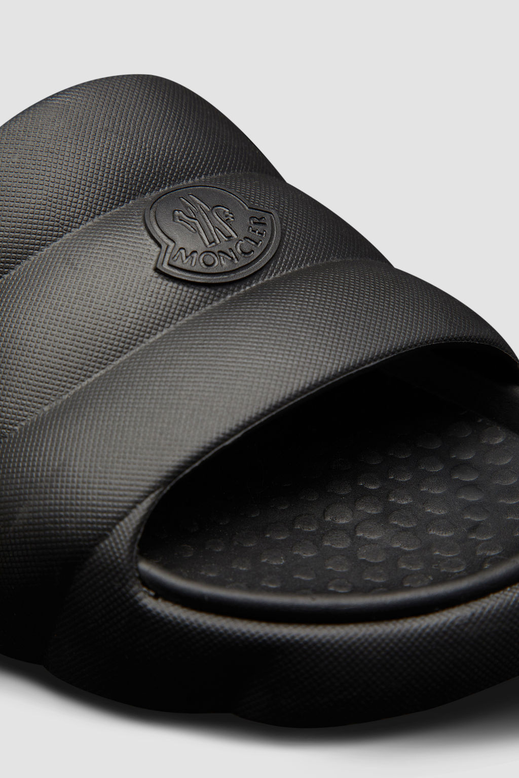 Black Lilo Slides - Sandals & Sliders for Women | Moncler US
