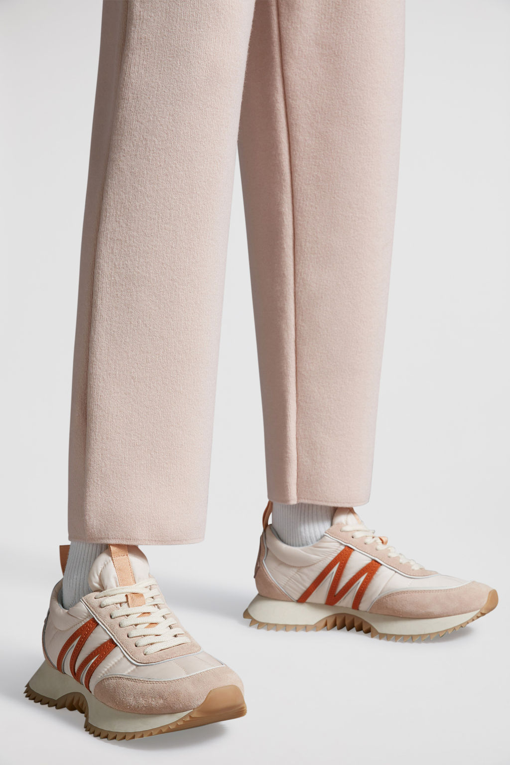 Pacey Sneaker Blasses Pink & Rot - Sneakers für Damen | Moncler DE