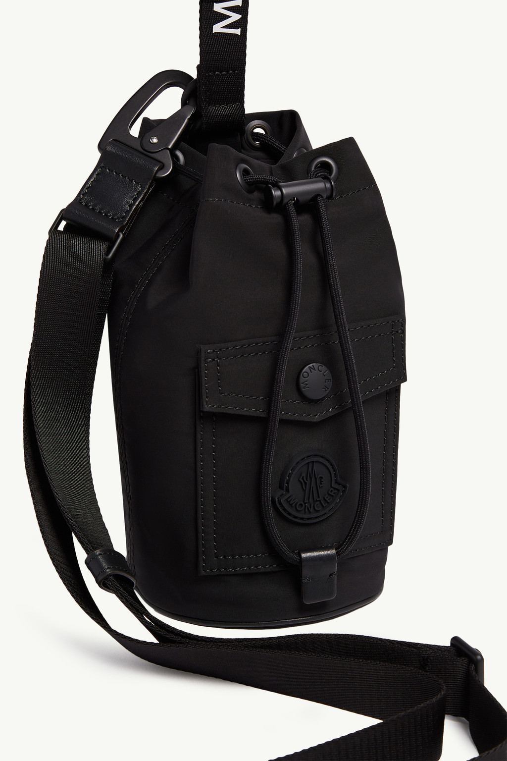 Black Mini Bucket Bag - Bags & Small Accessories for Women | Moncler US