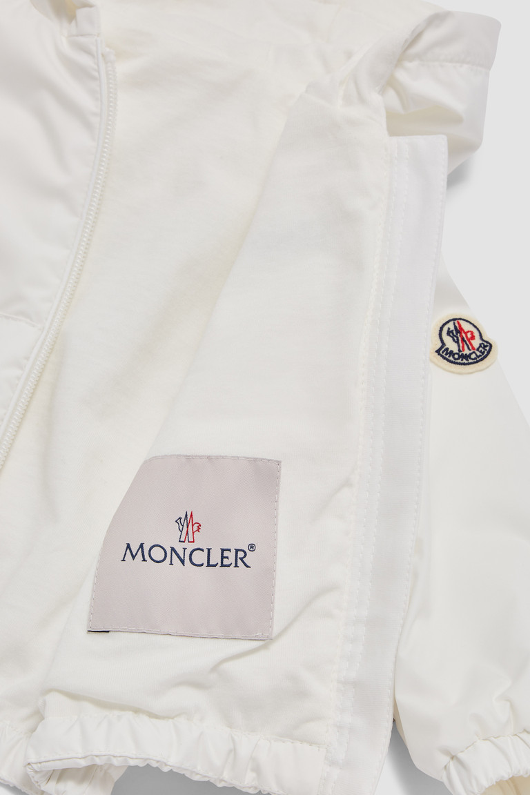 Off White Evanthe Hooded Jacket - Outerwear for Children | Moncler HR