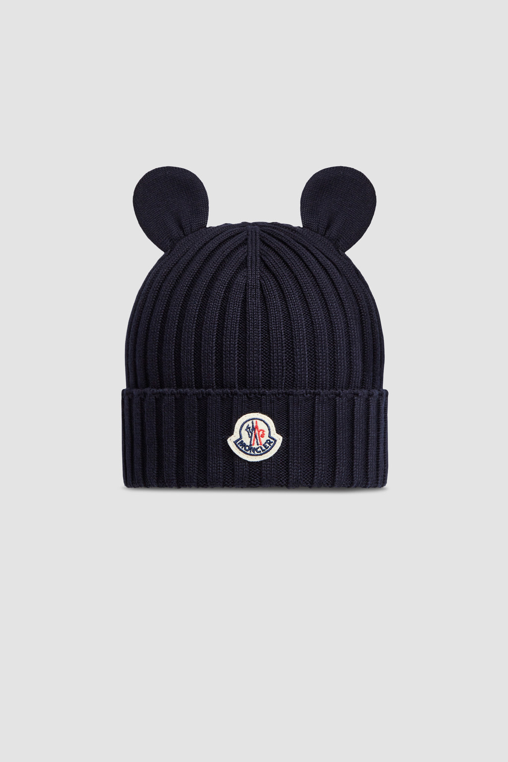 Bonnet en coton Bleu - Accessoires Children | Moncler LU