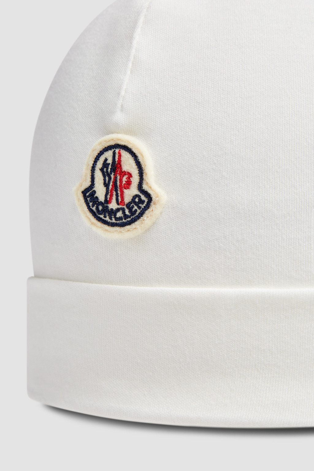 Bonnet en coton Blanc - Accessoires Children | Moncler CH