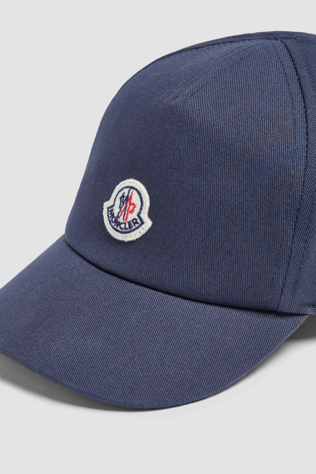 Blue Gabardine Baseball Cap - Accessories for Children | Moncler CY