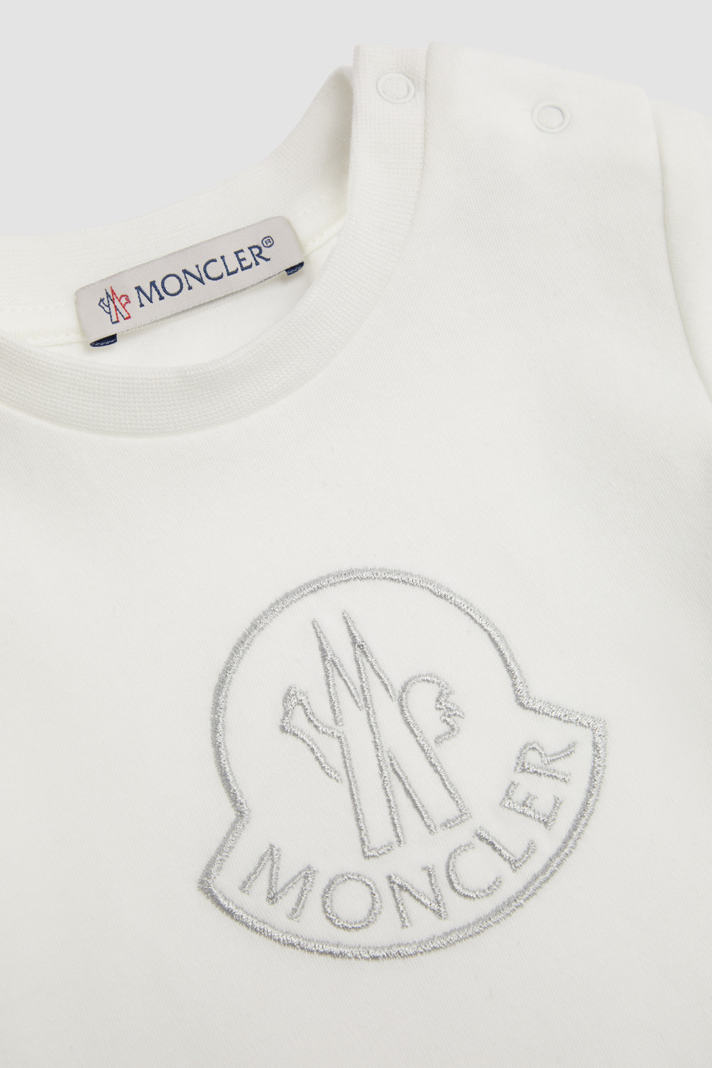 Light Gray Embroidered Logo Body - Clothing for Children | Moncler MT