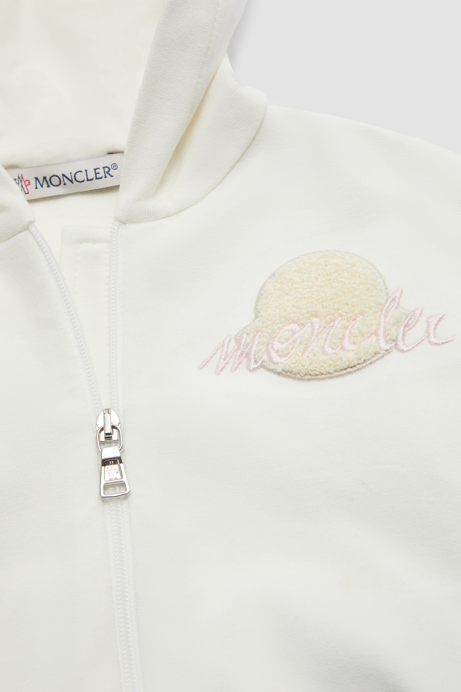 White Logo Patch Tracksuit - Clothing for Children | Moncler DK