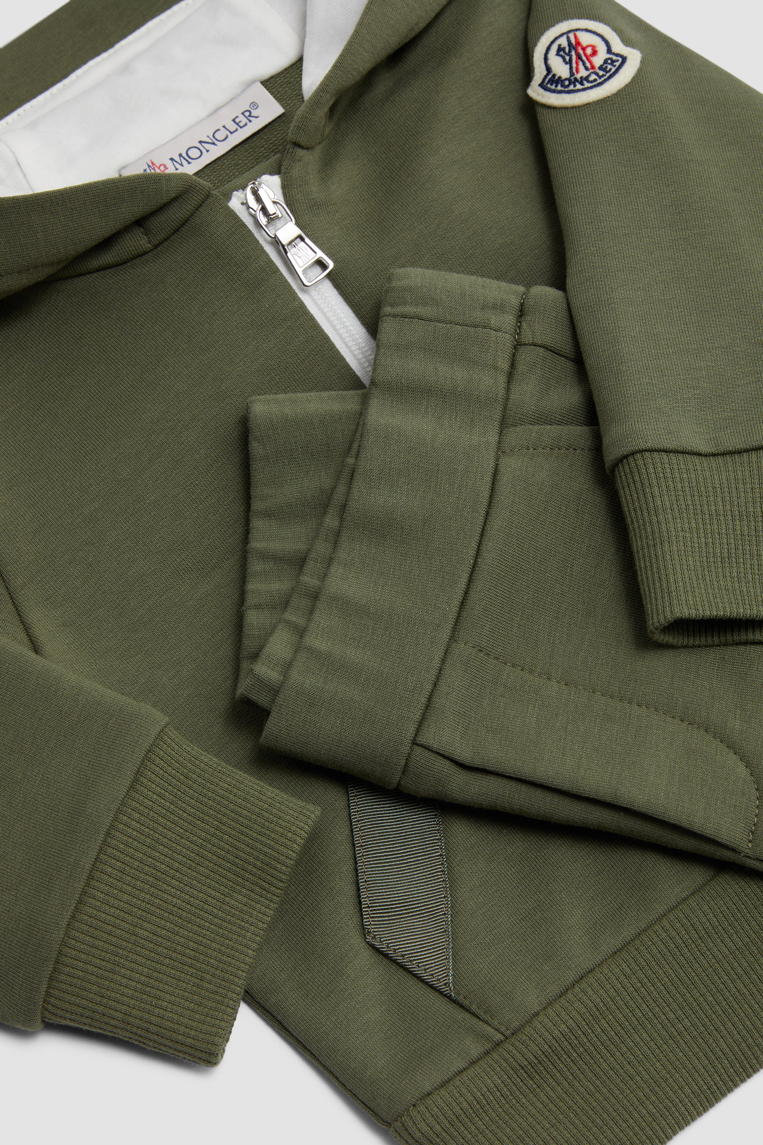 Olive Green Logo Tracksuit - Clothing for Children | Moncler NO