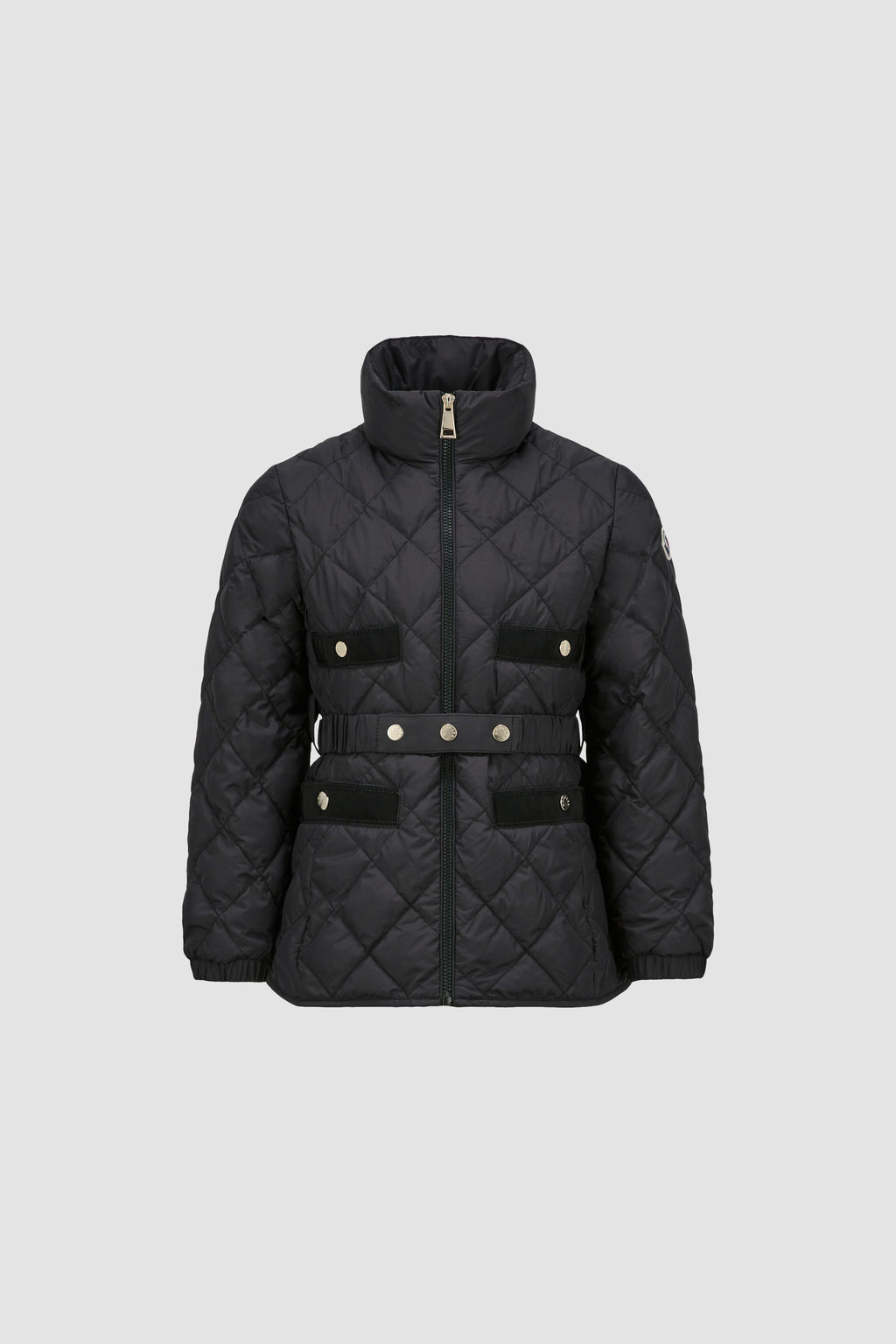 Black Ronda Down Jacket - Down Jackets & Vests for Children | Moncler ES