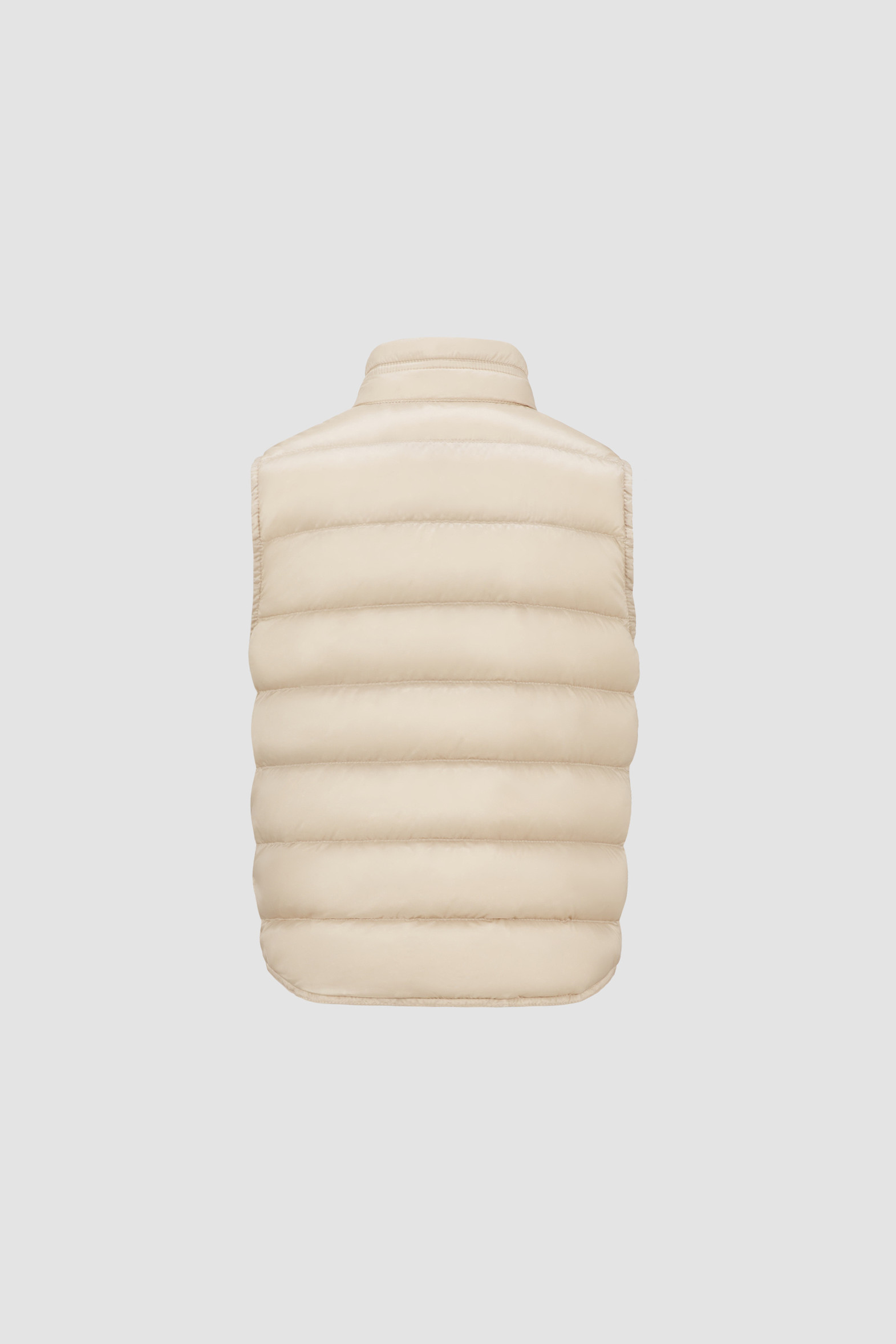 Beige Gui Down Gilet - Down Jackets & Vests for Children | Moncler PT