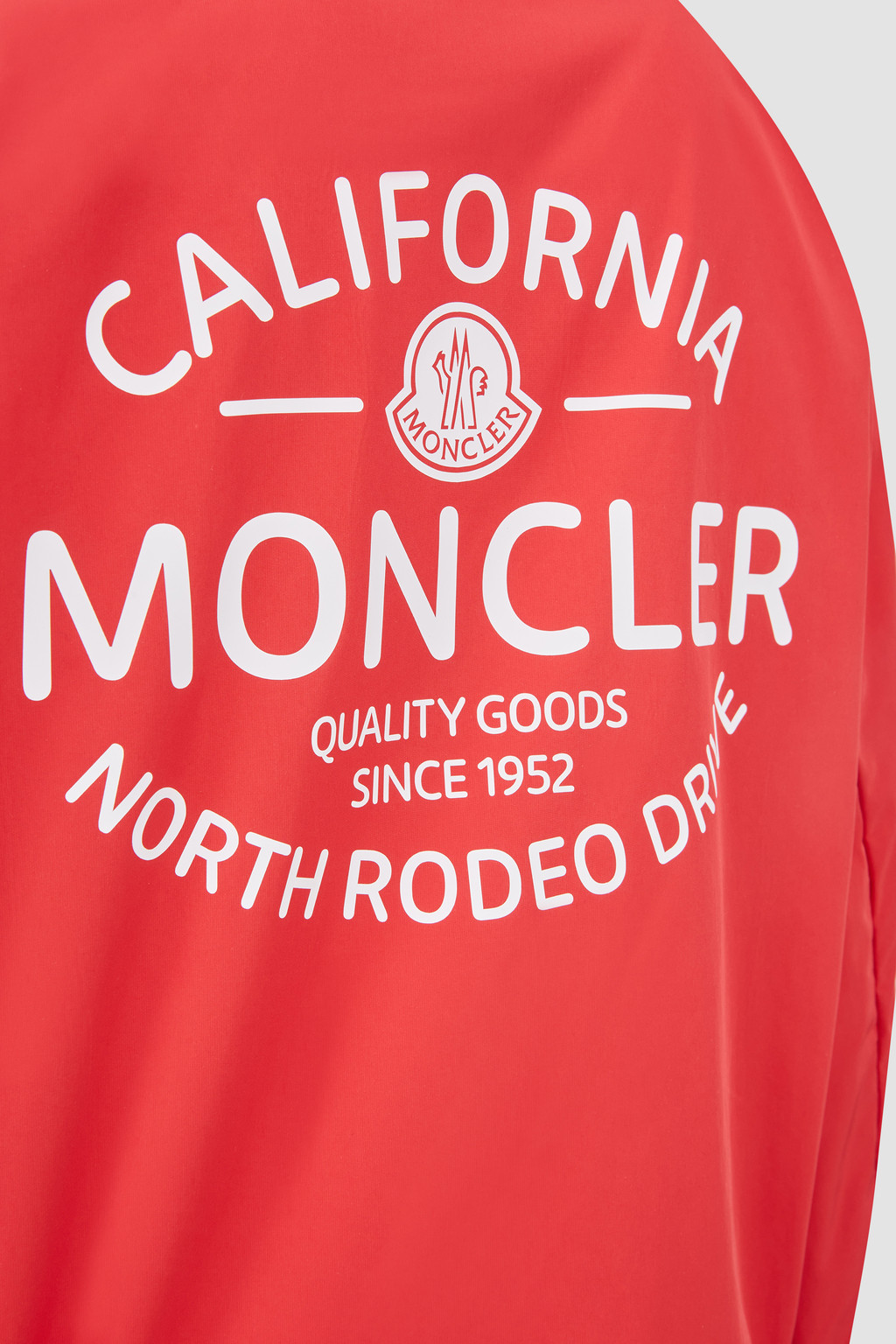 Red Ebo Hooded Jacket - Jackets & Raincoats for Children | Moncler DE