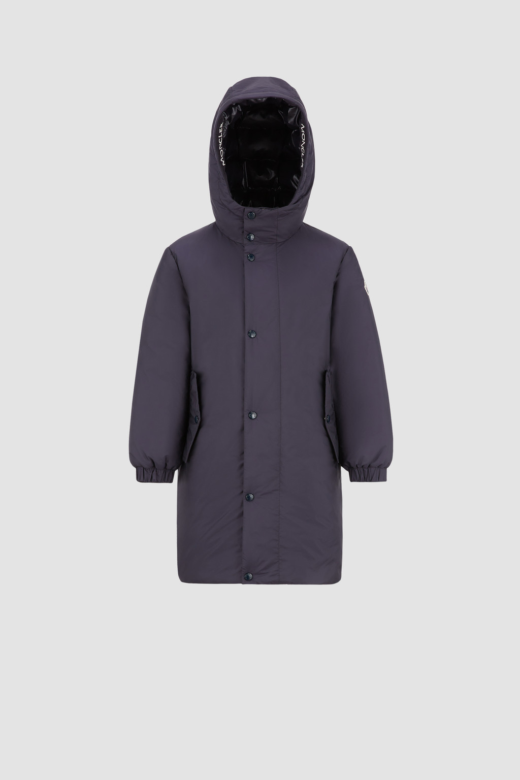 Blue Iruwa Down-Filled Parka Coat - Down Jackets & Vests for Children | Moncler SG