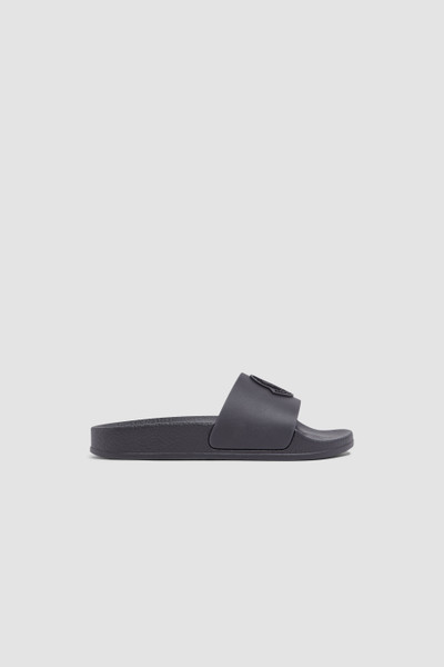 Black Petit Basile Sliders - Accessories & Shoes for Children | Moncler GB