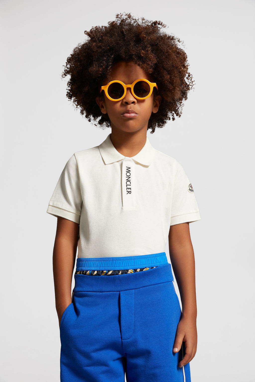 Poloshirt mit Logo Weiß - Polos & T-Shirts für Children | Moncler DE