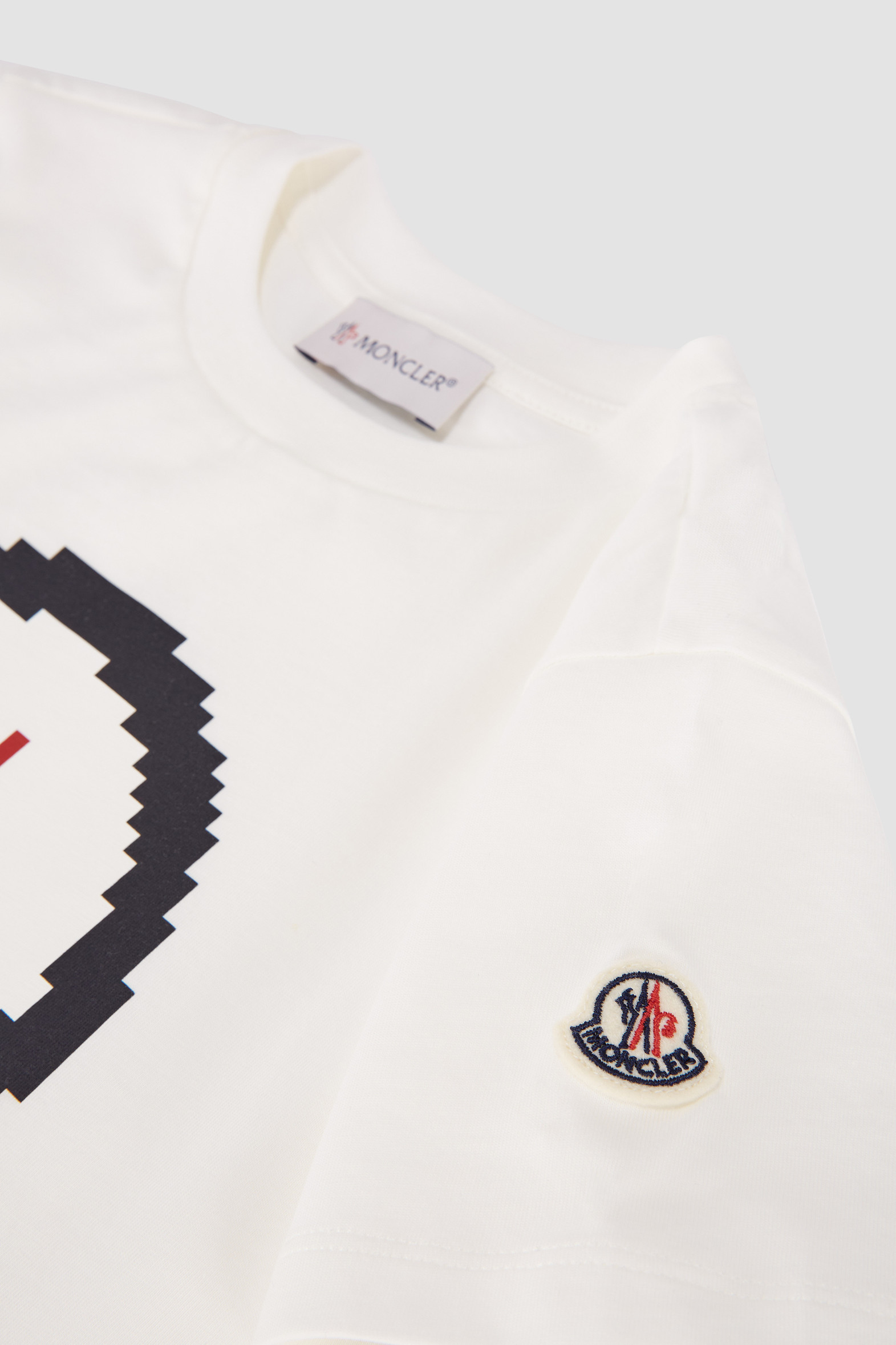 White Logo Motif T-Shirt - Polos & T-shirts for Children | Moncler HK