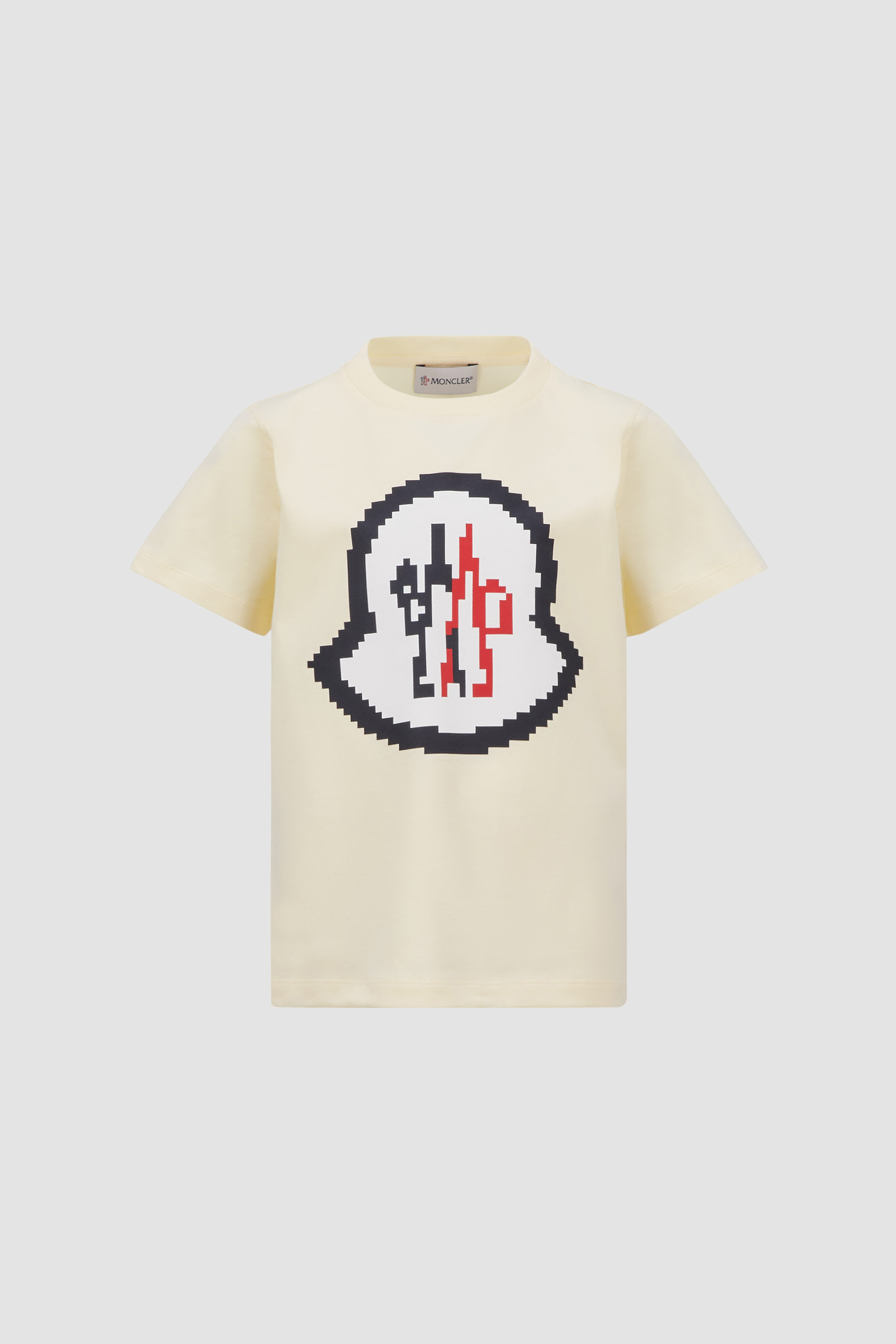Light Yellow Logo Motif T-Shirt - Polos & T-shirts for Children ...
