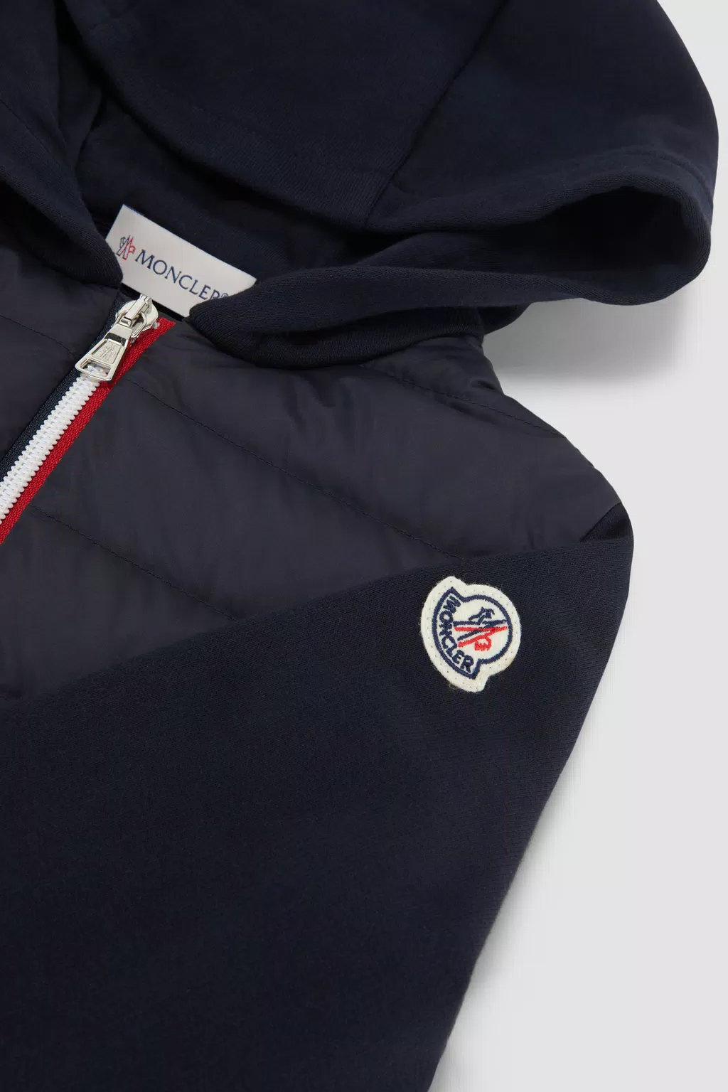 Sudadera Con Capucha Y Cremallera Azul Noche Sudaderas Y Prendas De