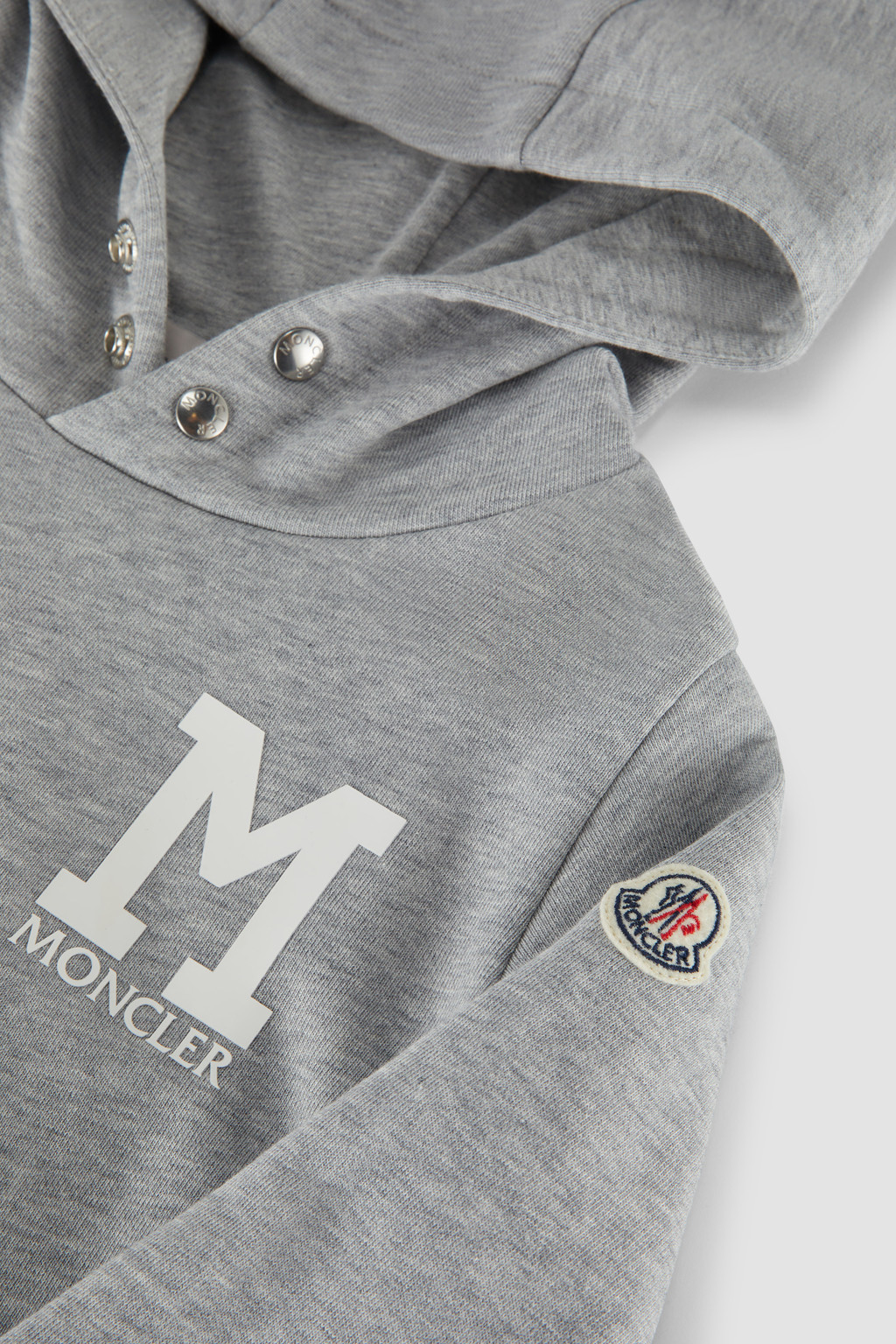 Sweat à capuche monogramme Gris - Sweatshirts et Maille Enfant | Moncler FR