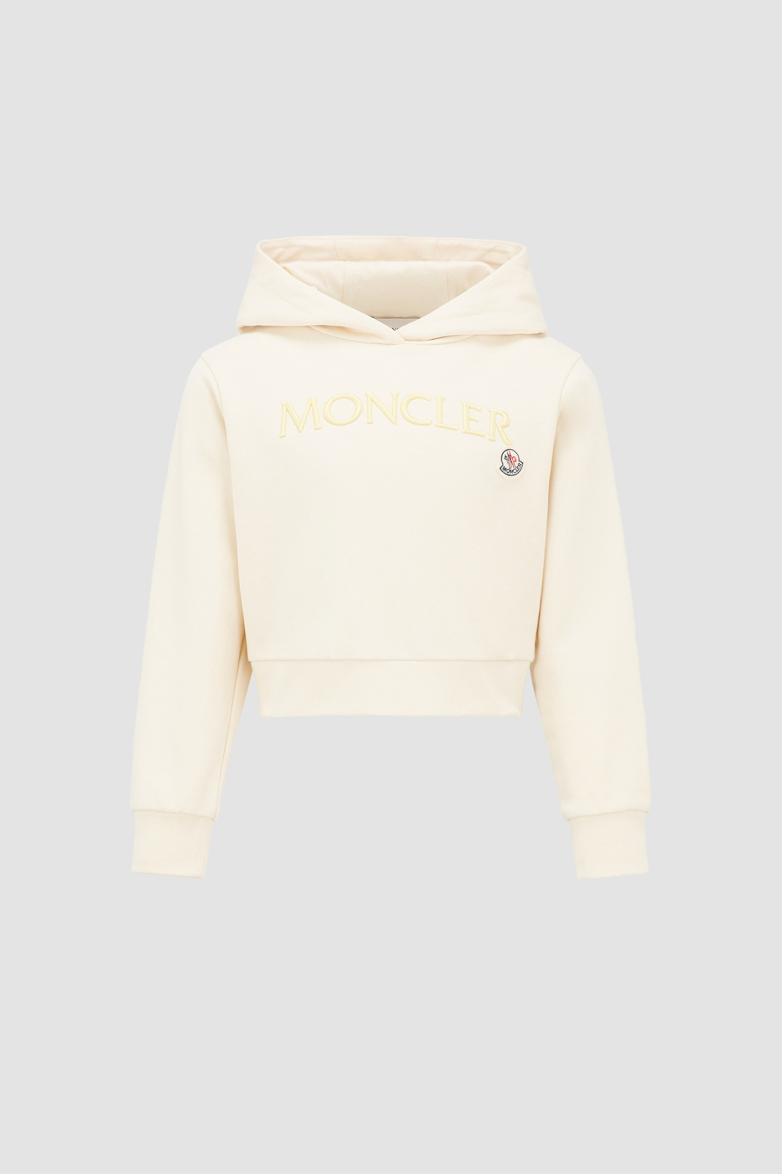 Sweat à capuche avec logo brodé Blanc - Sweatshirts et Maille Enfant ...