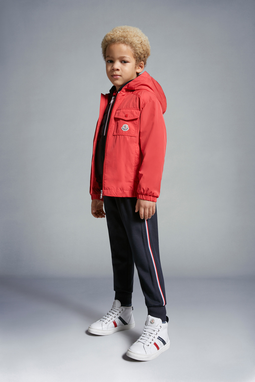 Night Blue Tricolour Trim Trackpants - Trousers & Tracksuits for ...