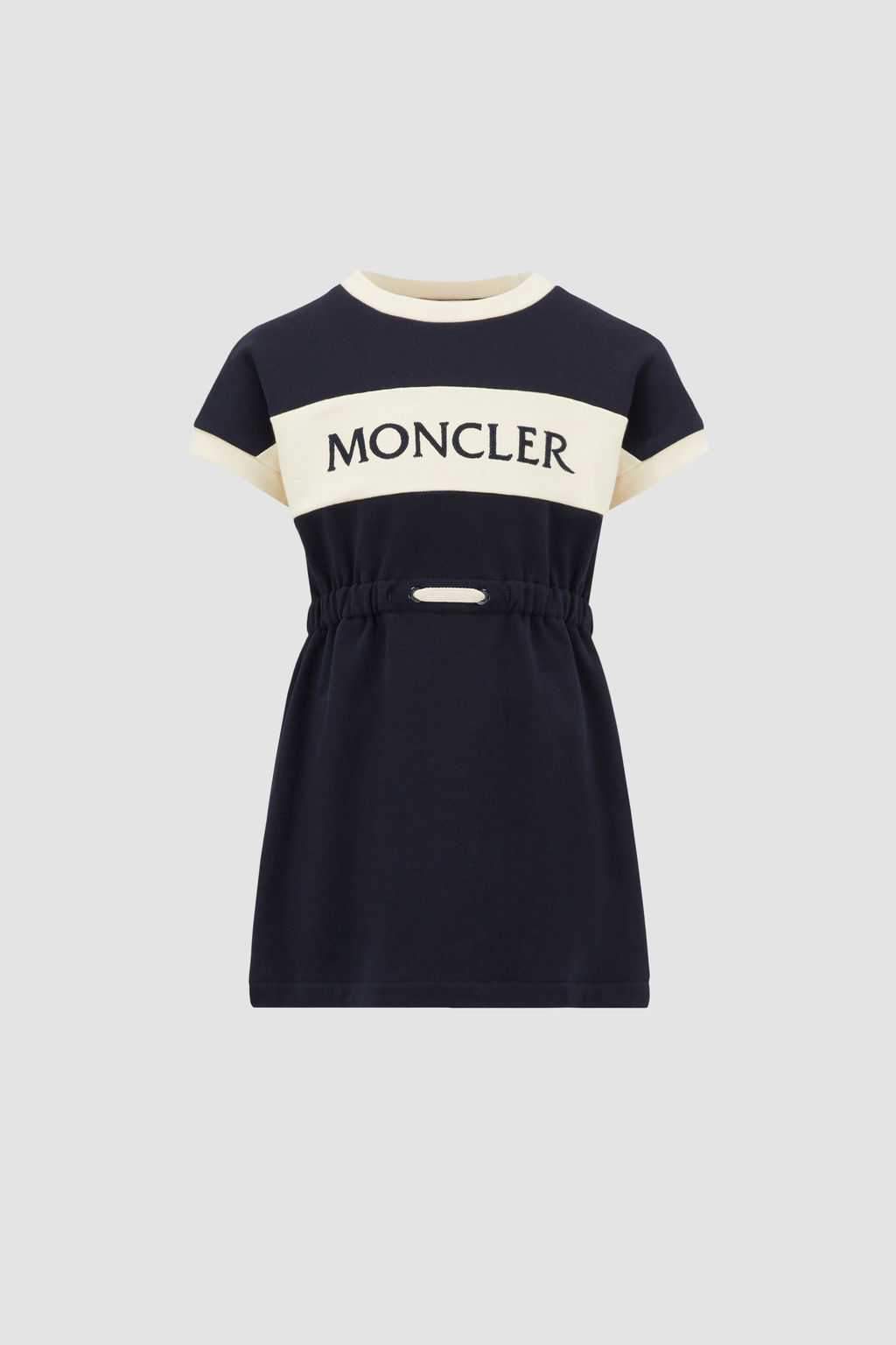 Blue Striped Logo Dress - Dresses & Skirts for Children | Moncler US