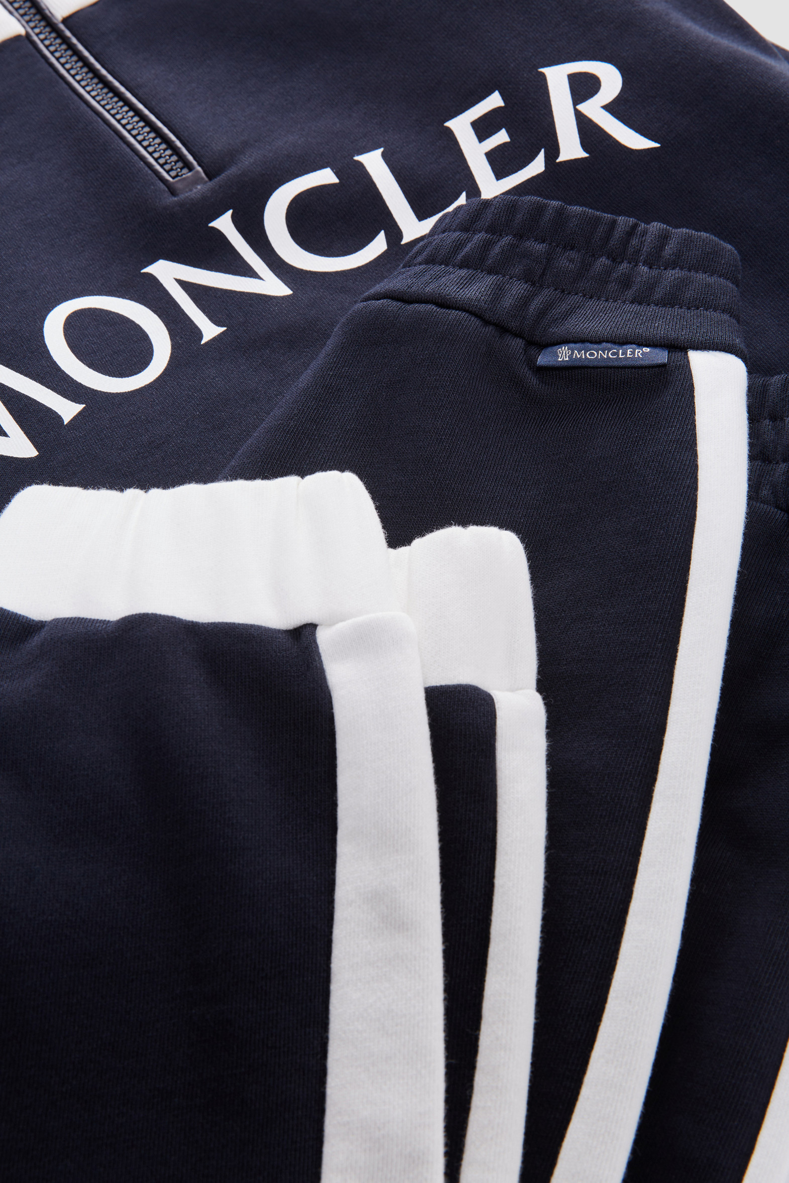 Blue Logo Tracksuit - Trousers & Tracksuits for Children | Moncler BG