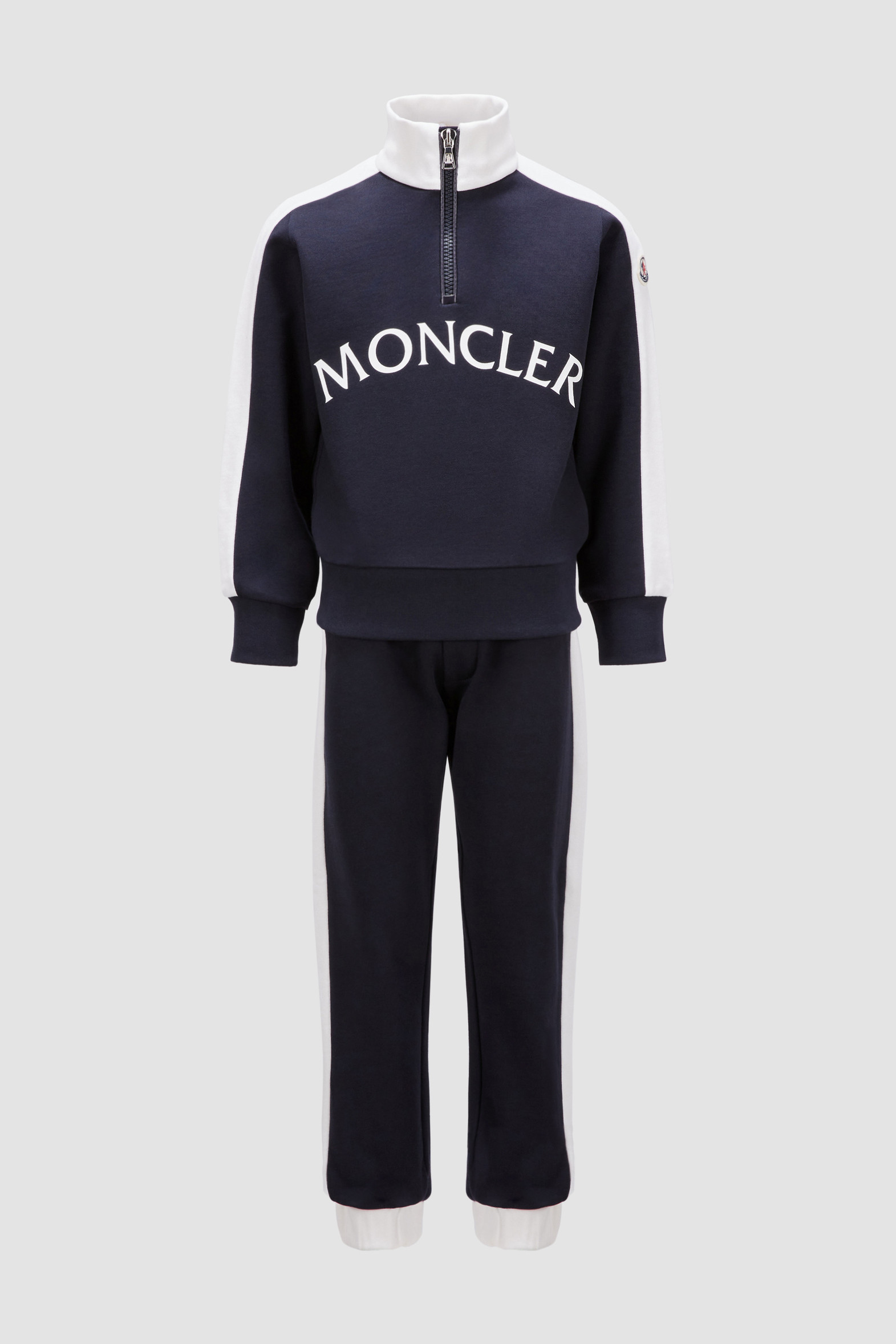Blue Logo Tracksuit - Trousers & Tracksuits for Children | Moncler PT