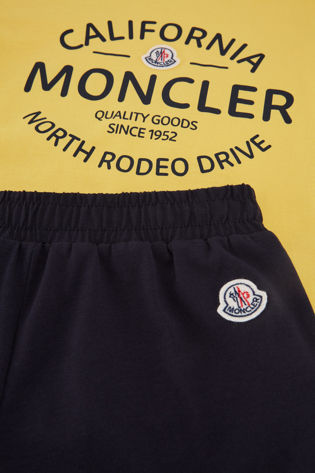 Black & Yellow Jersey Set - Trousers & Tracksuits for Children | Moncler NL
