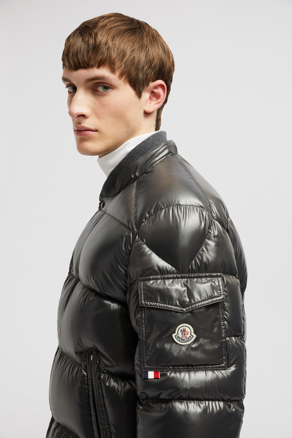 Dark Gray Maljasset Short Down Jacket - Short Down Jackets for Men | Moncler NL