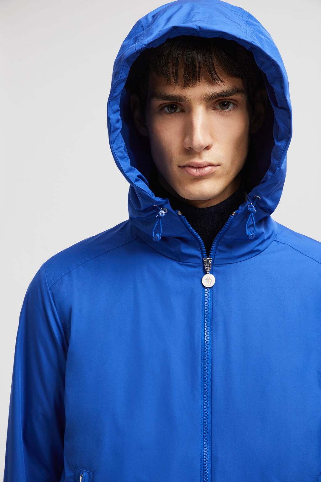 Electric Blue Claut Windbreaker - Windbreakers & Raincoats for Men ...