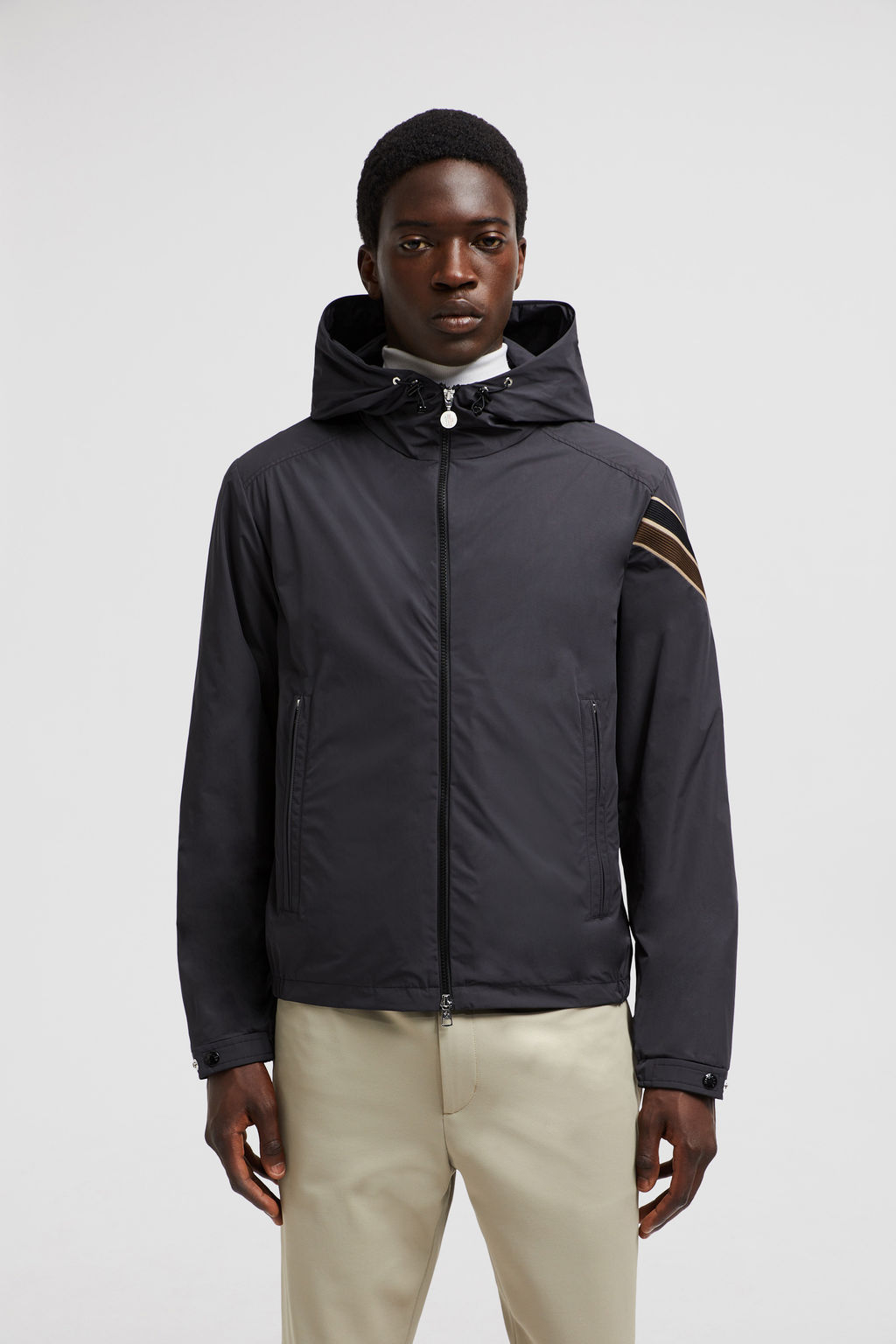 Black Claut Windbreaker - Windbreakers & Raincoats for Men | Moncler DE