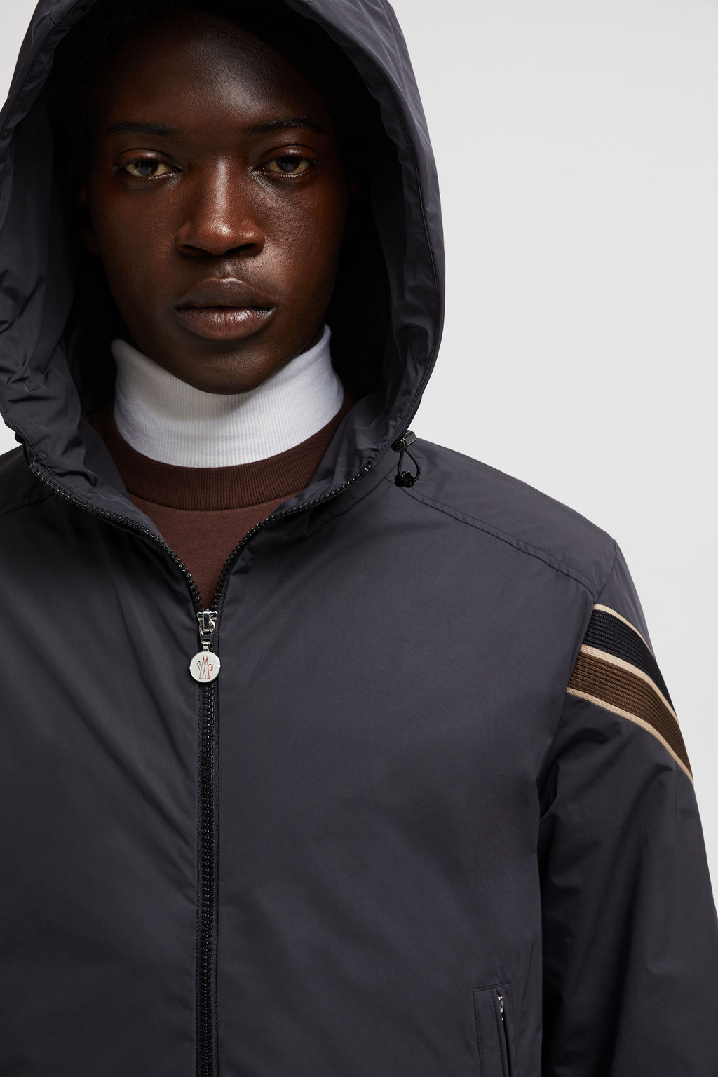 Black Claut Windbreaker - Windbreakers & Raincoats for Men | Moncler KR