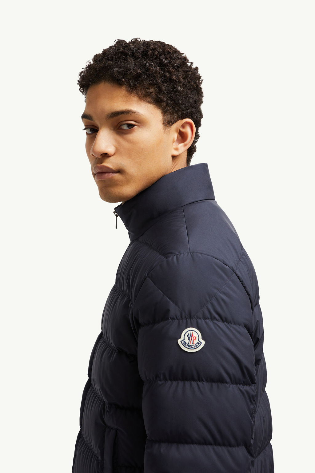 Night Blue Baudinet Short Down Jacket - Short Down Jackets for Men ...