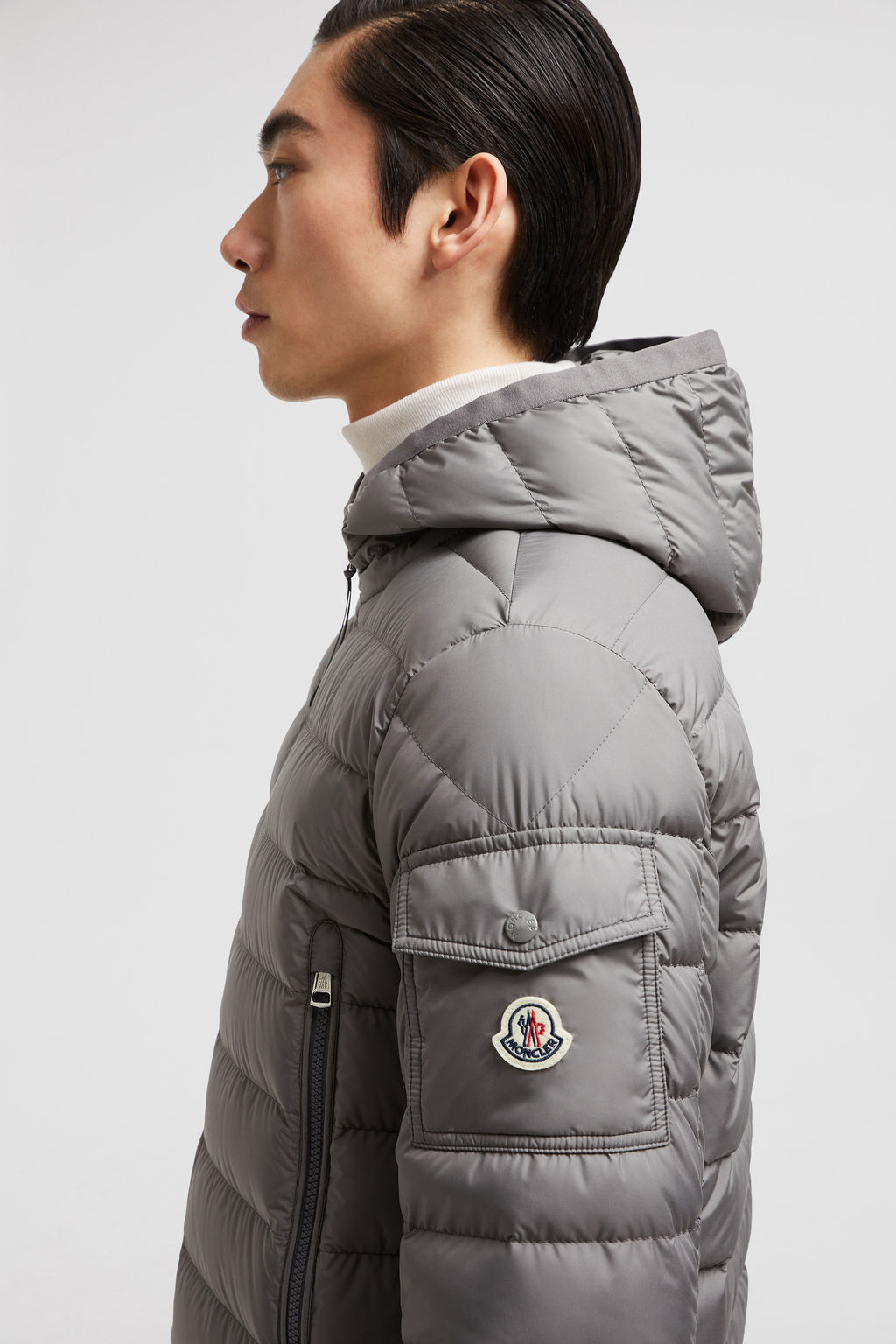 Dark Grey Galion Short Down Jacket - Short Down Jackets for Men ...