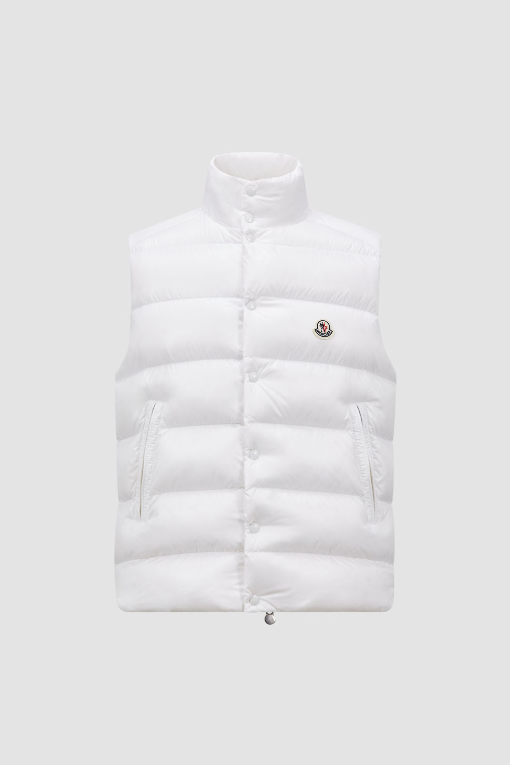 Chaleco plumífero Tibb Blanco - Chalecos de Hombre | Moncler US