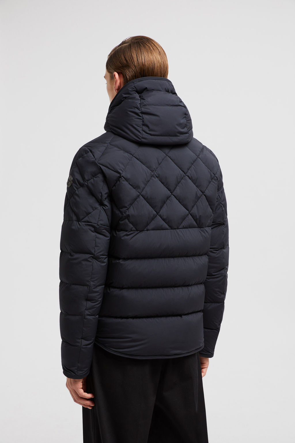 Navy Blue Cecaud Short Down Jacket - Short Down Jackets for Men ...