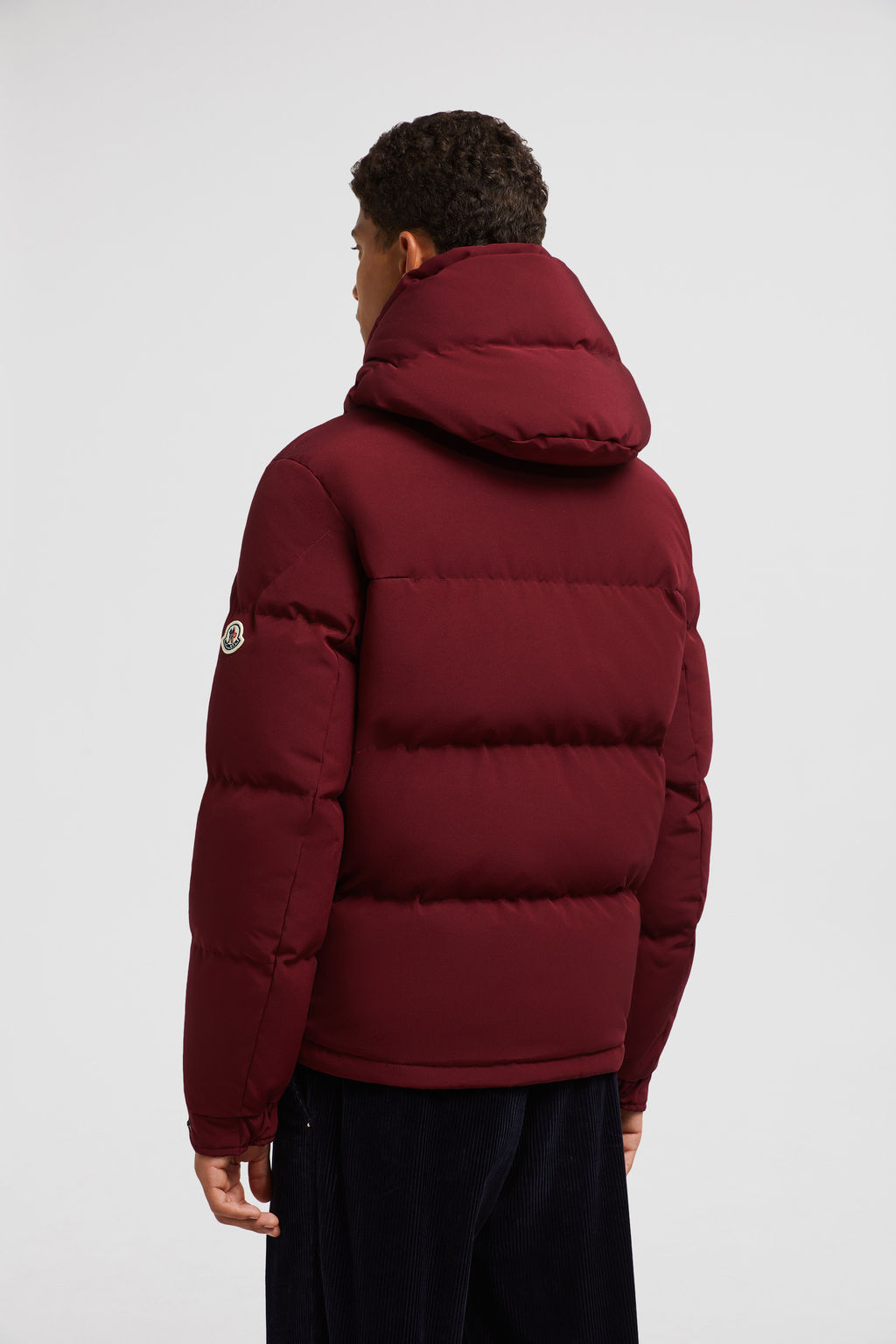 Burgundy Fornas Short Down Jacket - Short Down Jackets for Men | Moncler HK